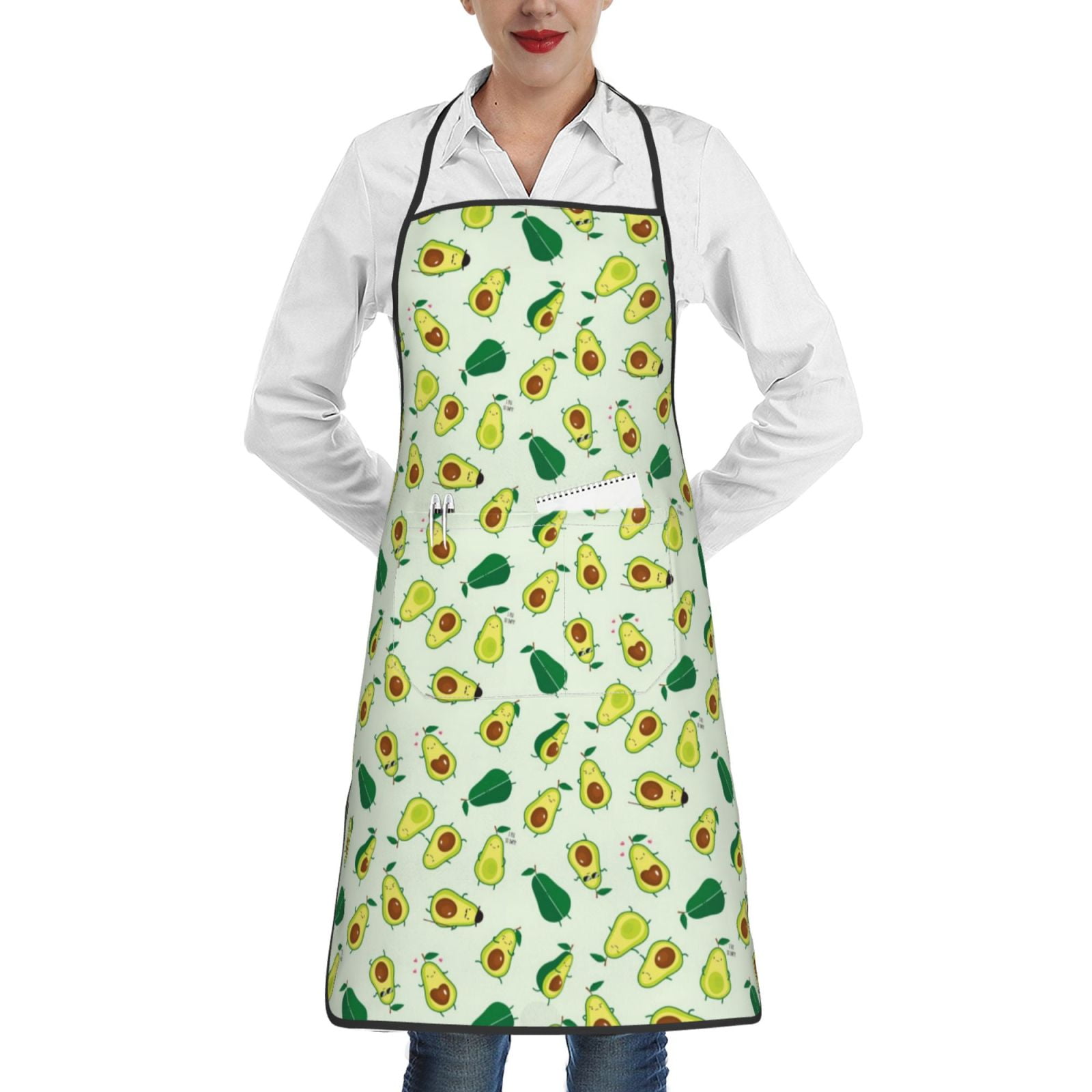 Sikiie Cartoon Fruit Aprons for Kitchen Cooking Aprons, Chef Apron for ...