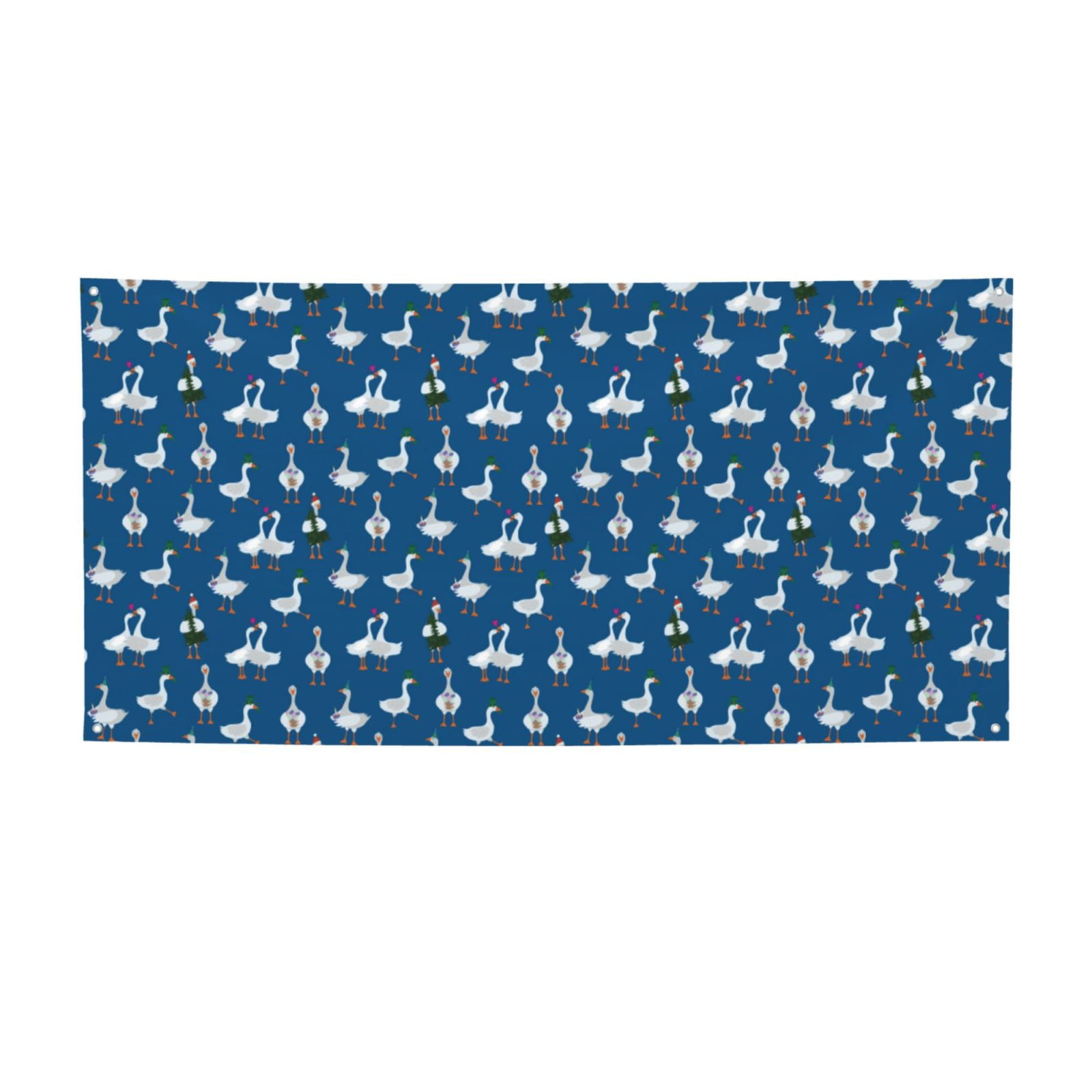 Sikiie Cartoon Geese With Xmas Custom Banners and Signs Customize ...