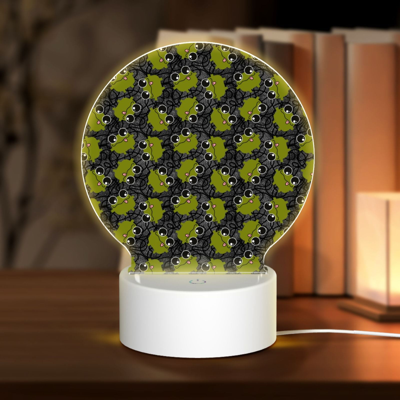 Sikiie Cartoon Kawaii Frogs1 Acrylic Night Light Gift Custom Acrylic ...