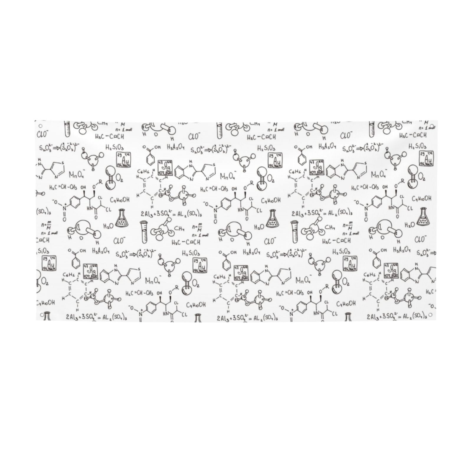 Sikiie Chemical Formulas Custom Banners and Signs Customize Outdoor ...