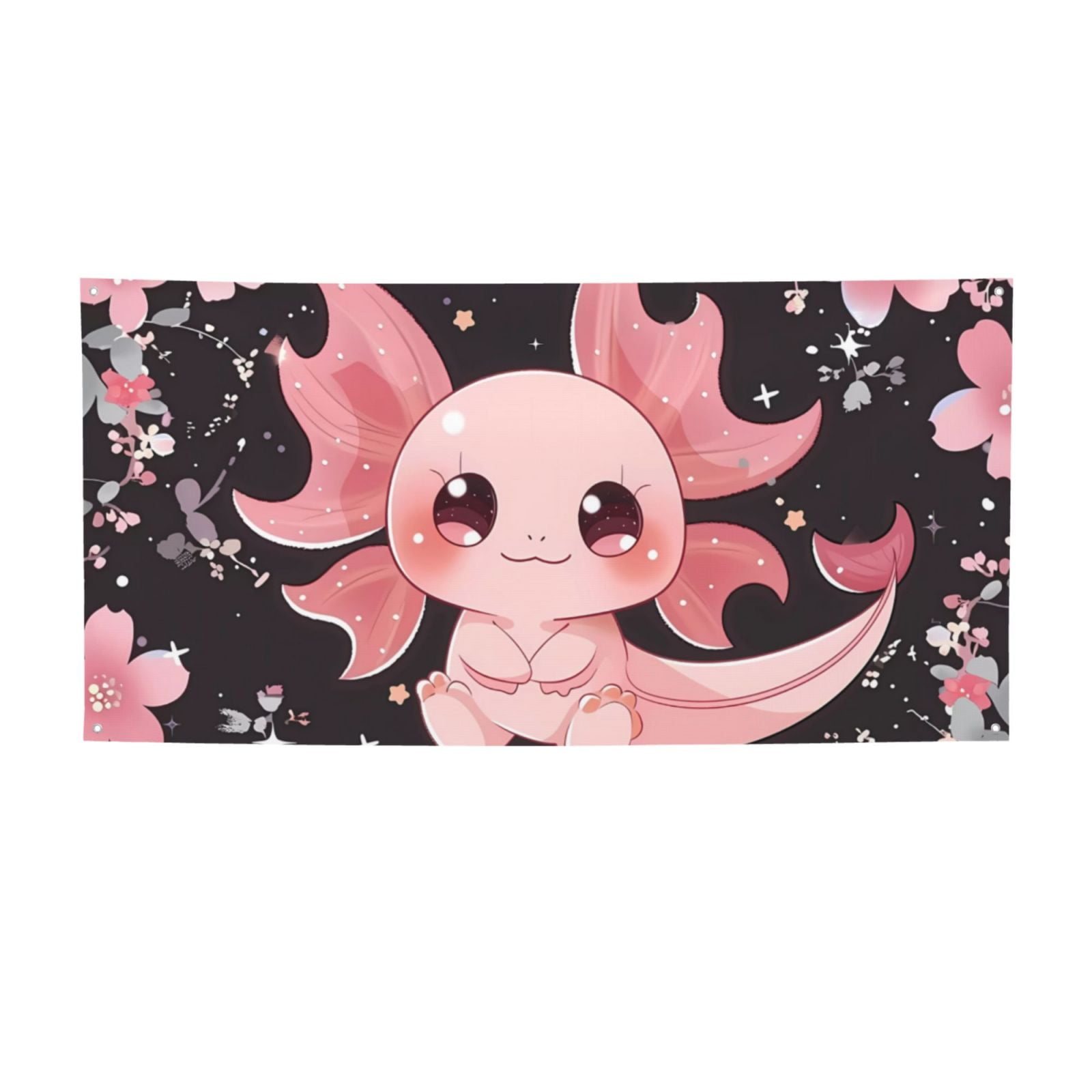 Sikiie Chibi Axolotl Sakura Fantasy Custom Banners and Signs Customize ...