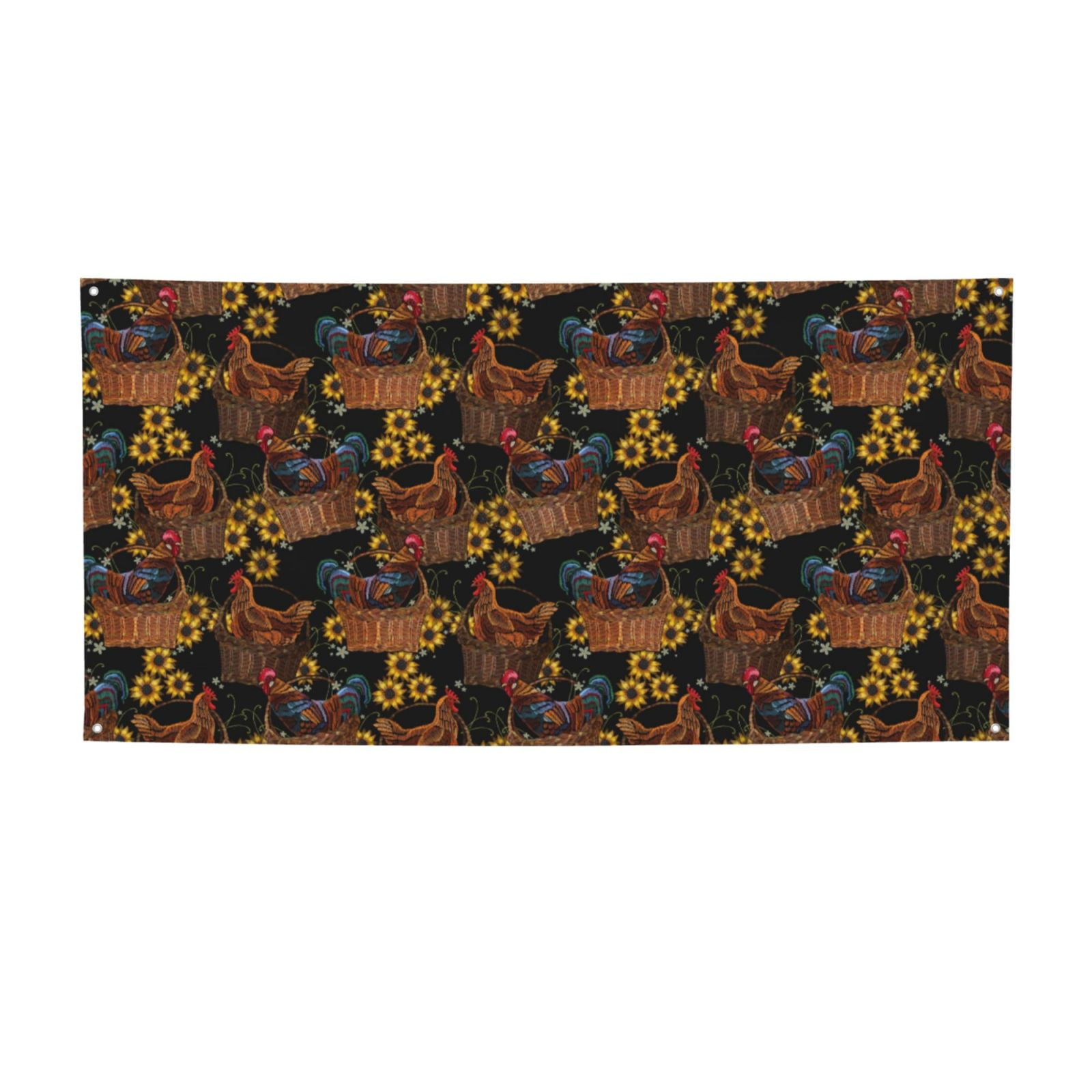 Sikiie Chicken Rooster Custom Banners and Signs Customize Outdoor ...