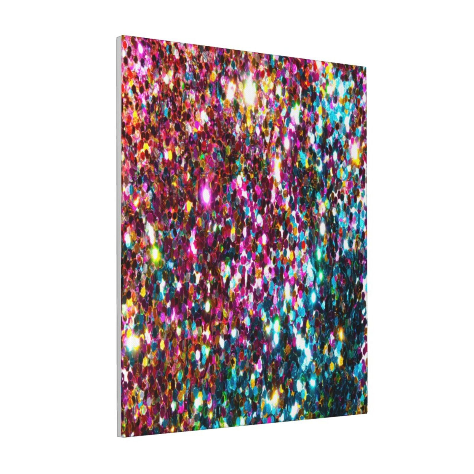 Sikiie Color Shiny Print Canvas Decorative Hanging Painting, Anti ...