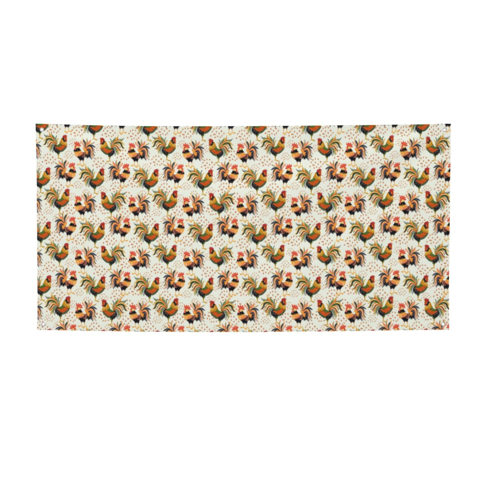 Sikiie Colorful Roosters Custom Banners and Signs Customize Outdoor ...