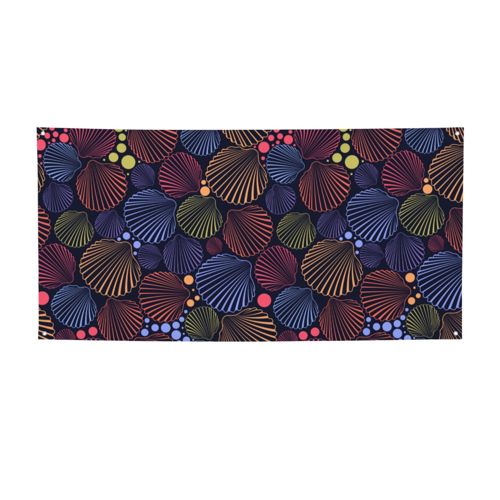 Sikiie Colorful Shells Custom Banners and Signs Customize Outdoor ...