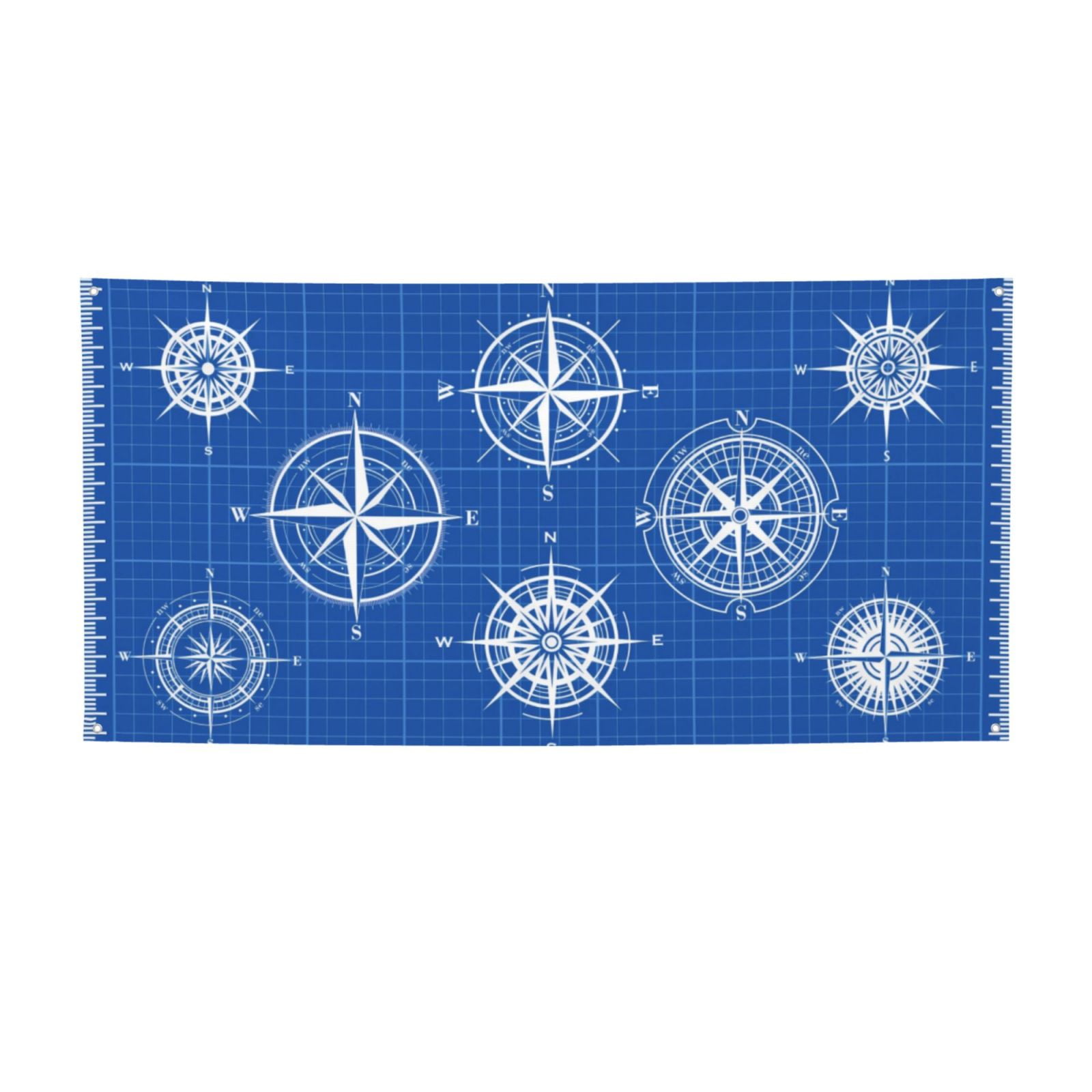 Sikiie Compass Custom Banners and Signs Customize Outdoor, Personalized ...