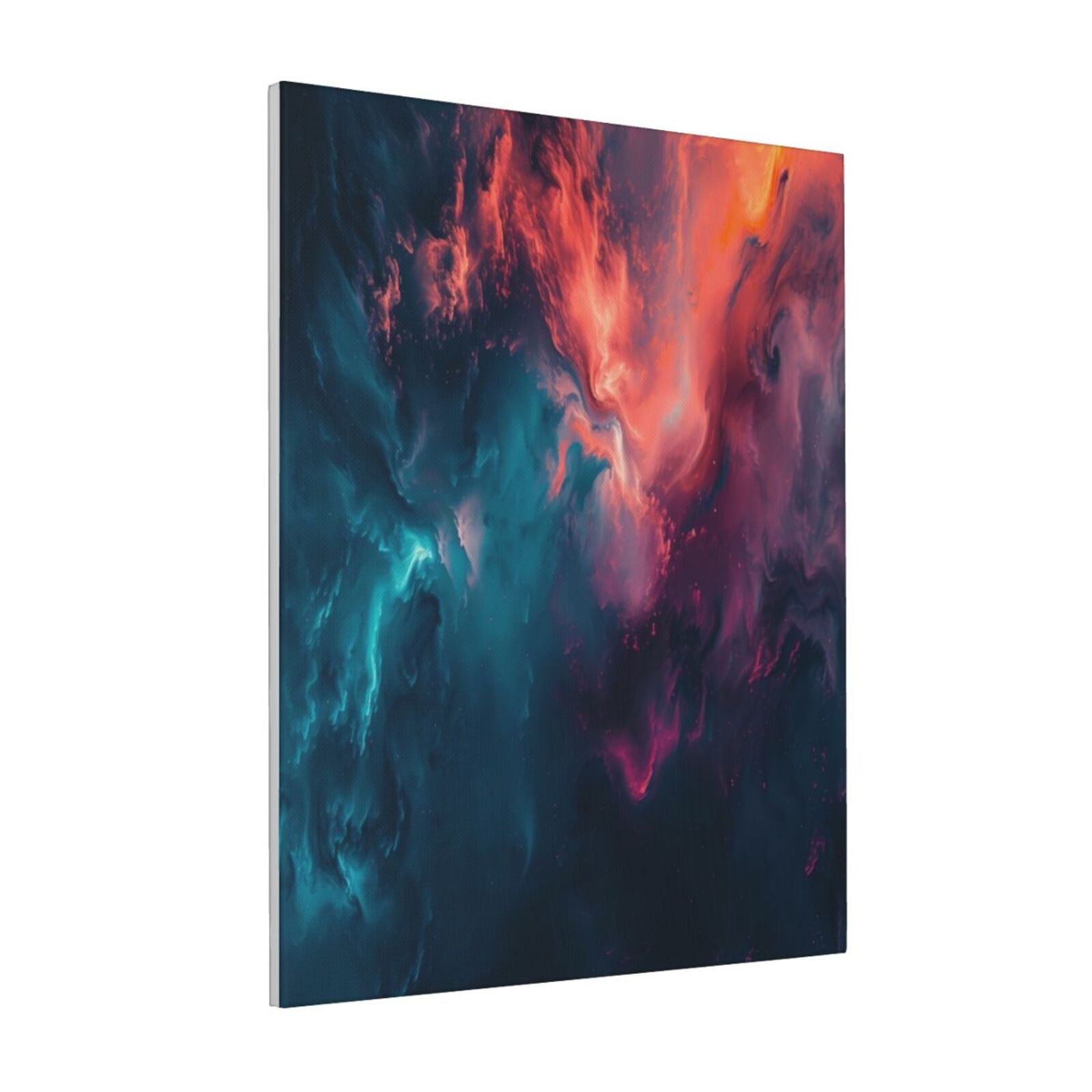 Sikiie Cosmic Paint Swirl Print Canvas Decorative Hanging Painting ...