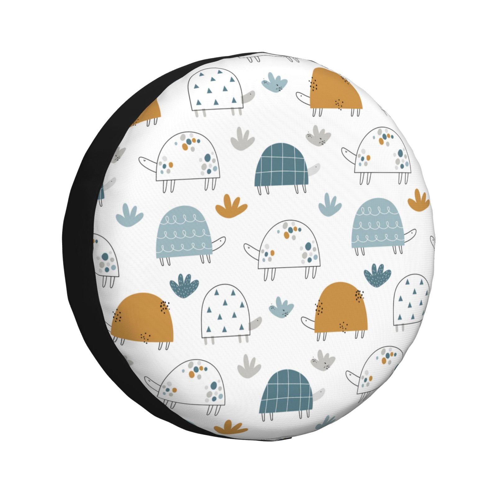 Sikiie Cute Doodle Turtles PVC Leather Spare Tire Wheel Cover Spare ...