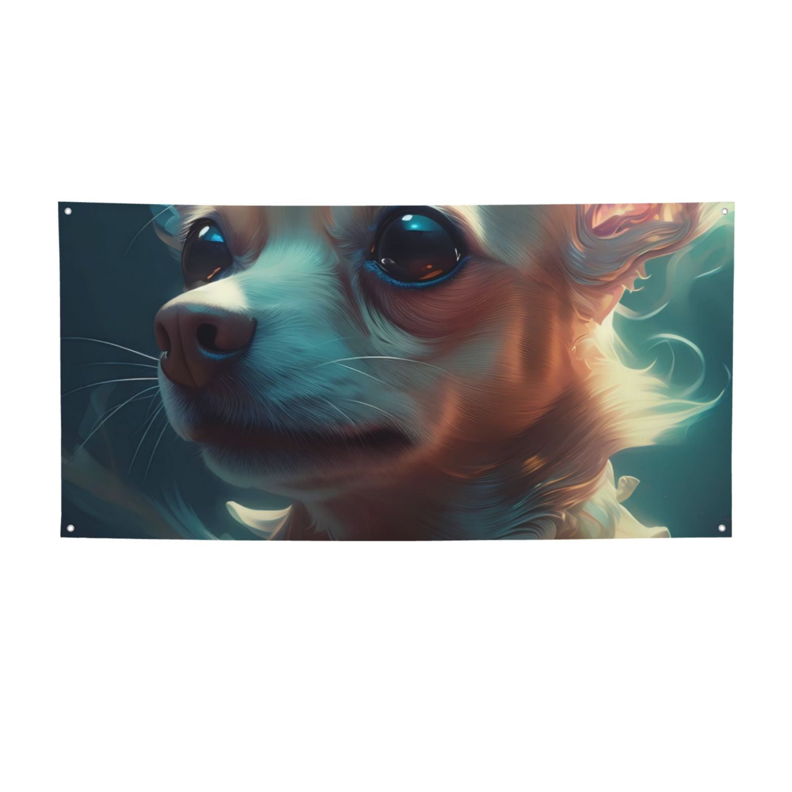 Sikiie Cute Flower Chihuahua Puppy Custom Banners and Signs Customize ...