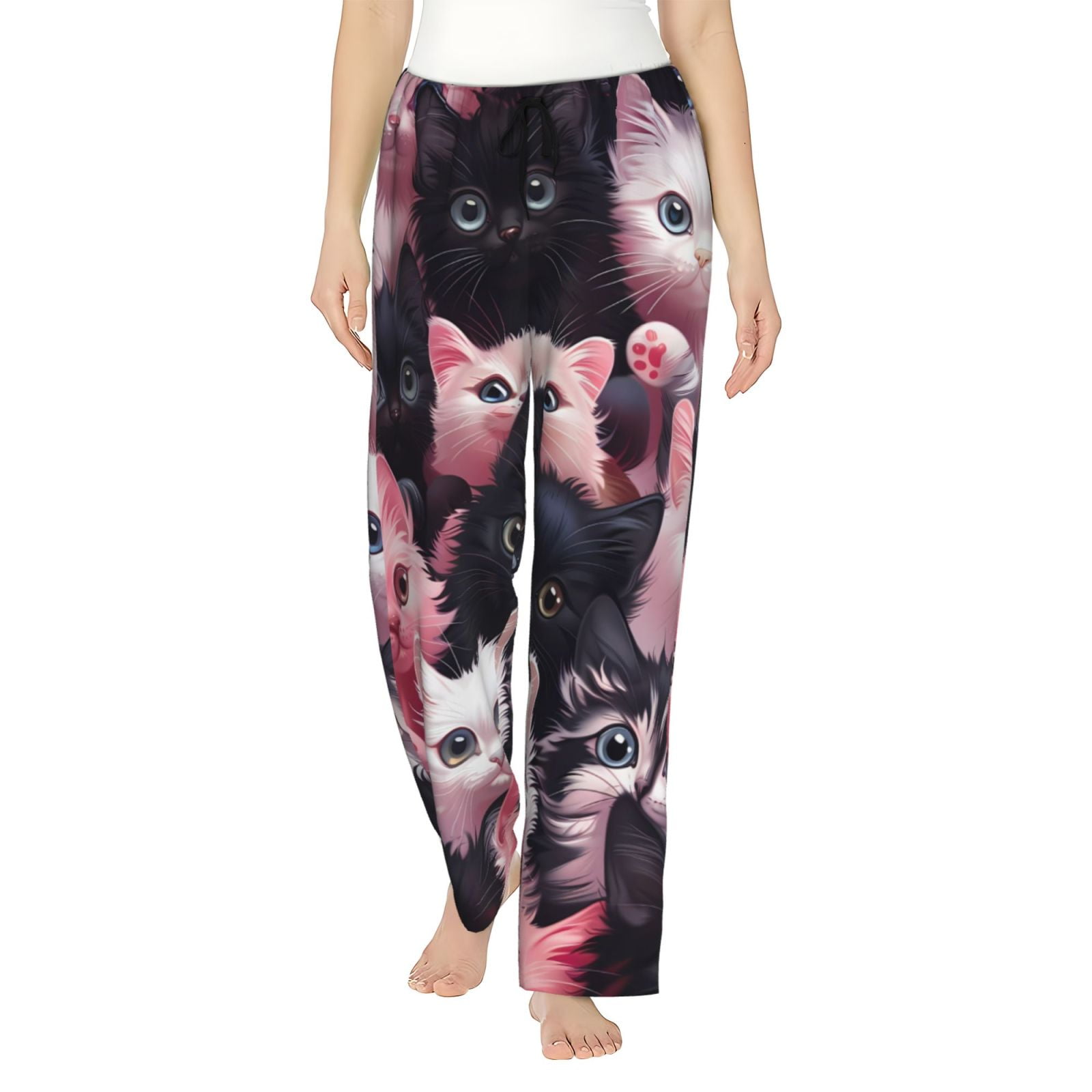 Sikiie Cute Kittens Group Portrait Women’s Lounge Pants, Lounge Pants ...
