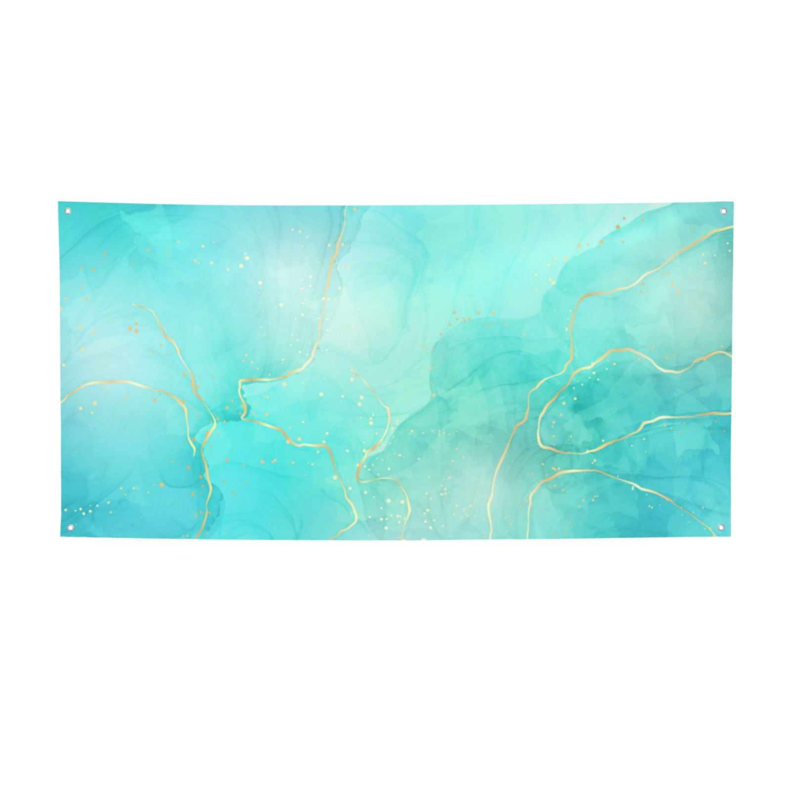 Sikiie Cyan Mint Marble Custom Banners and Signs Customize Outdoor ...