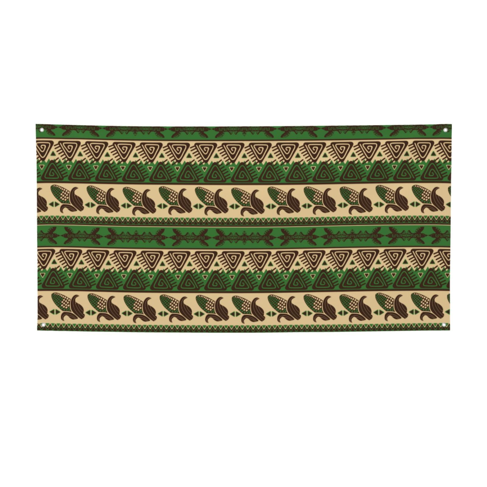 Sikiie Dark Green Vintage Corn Pattern Custom Banners and Signs ...