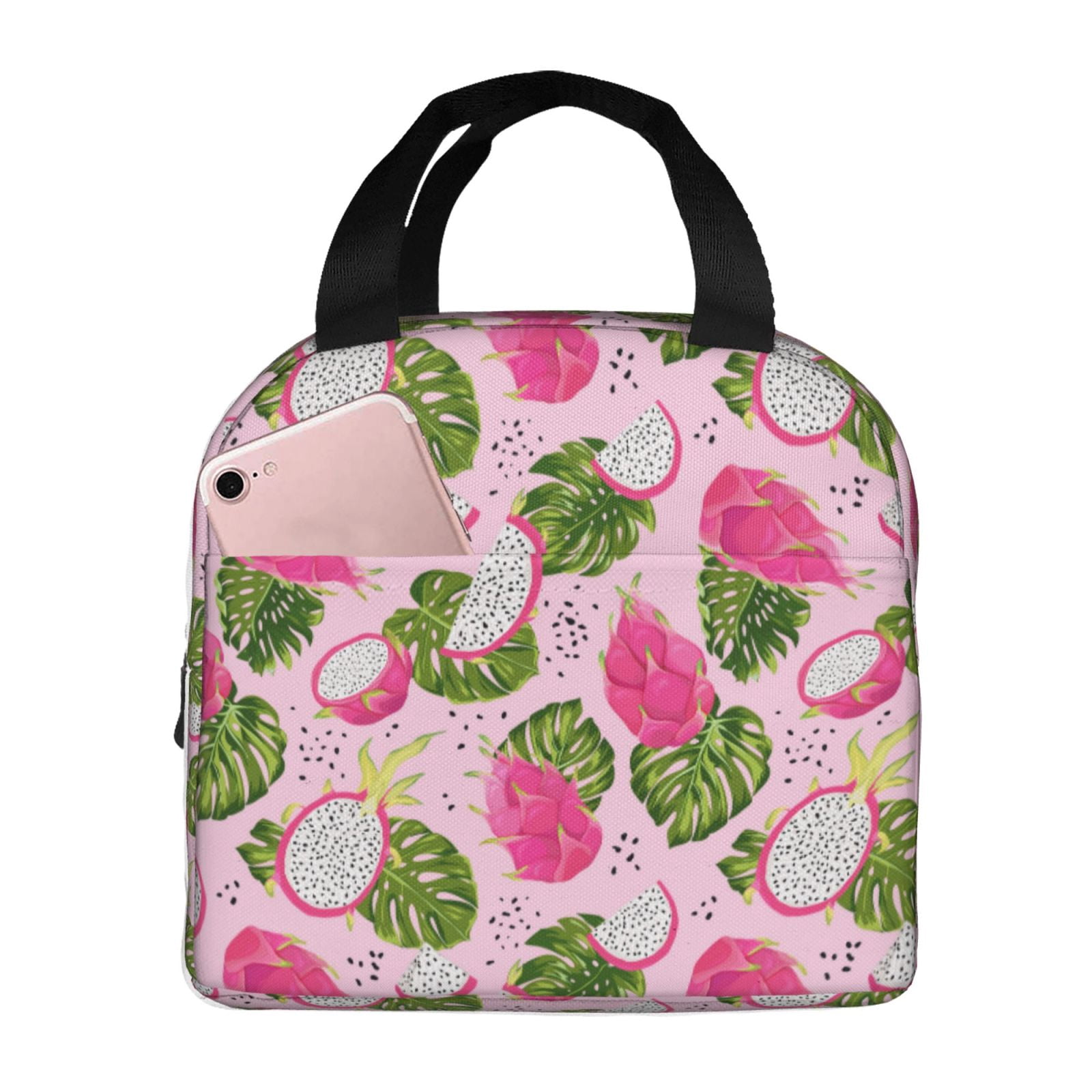 Sikiie Dragon Fruits Lunch Bag for Women & Men Adult Insulated Lunch ...