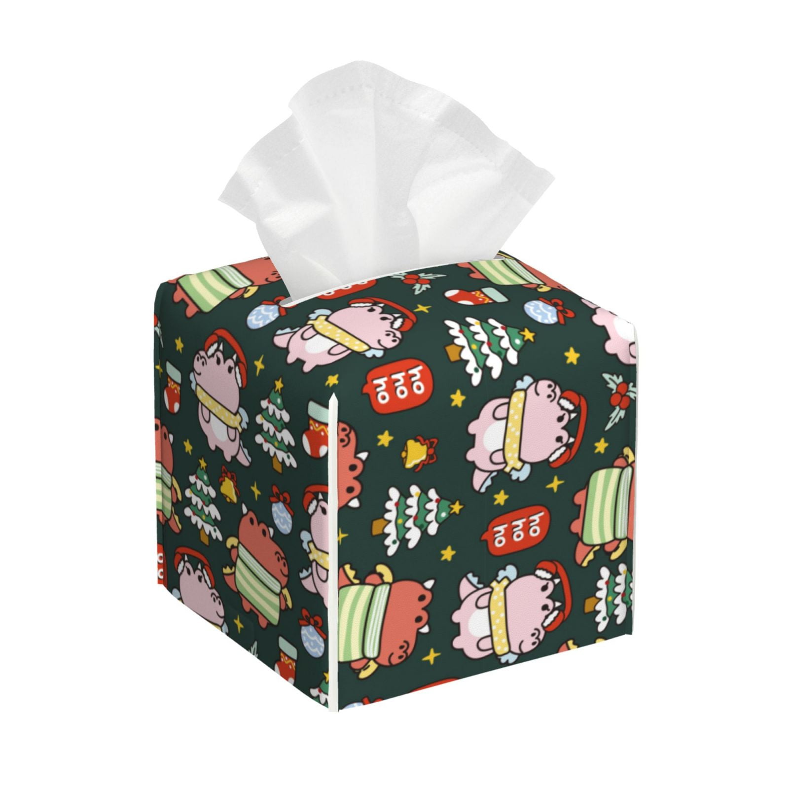 Sikiie Dragon With Hohoho Leather Tissue Box Cover Square, tissue box ...