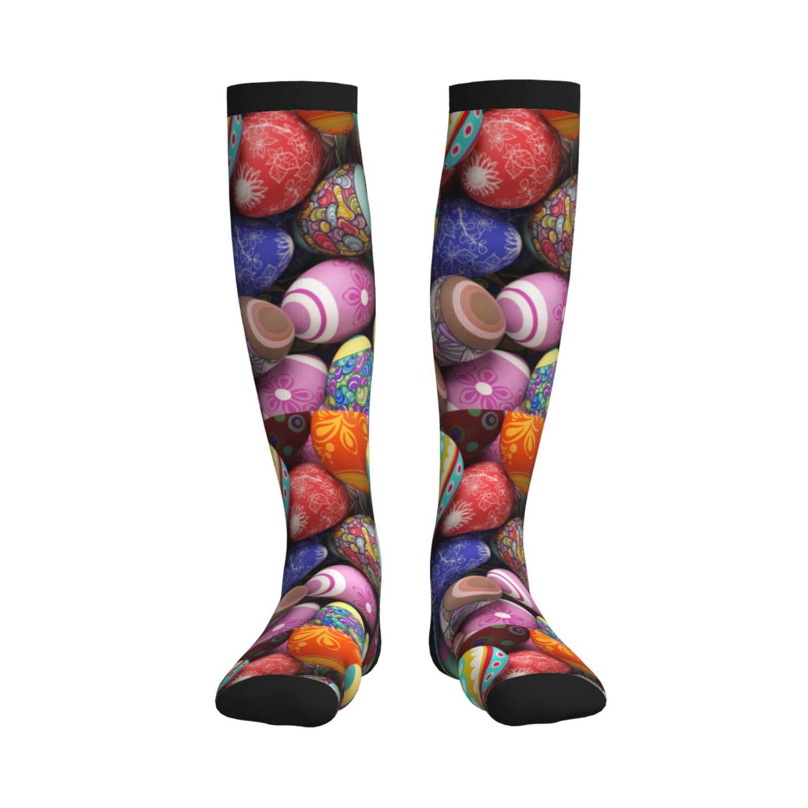 Sikiie Easter Eggs1 1 Pairs Compression Socks for Men and Women 15-20 ...