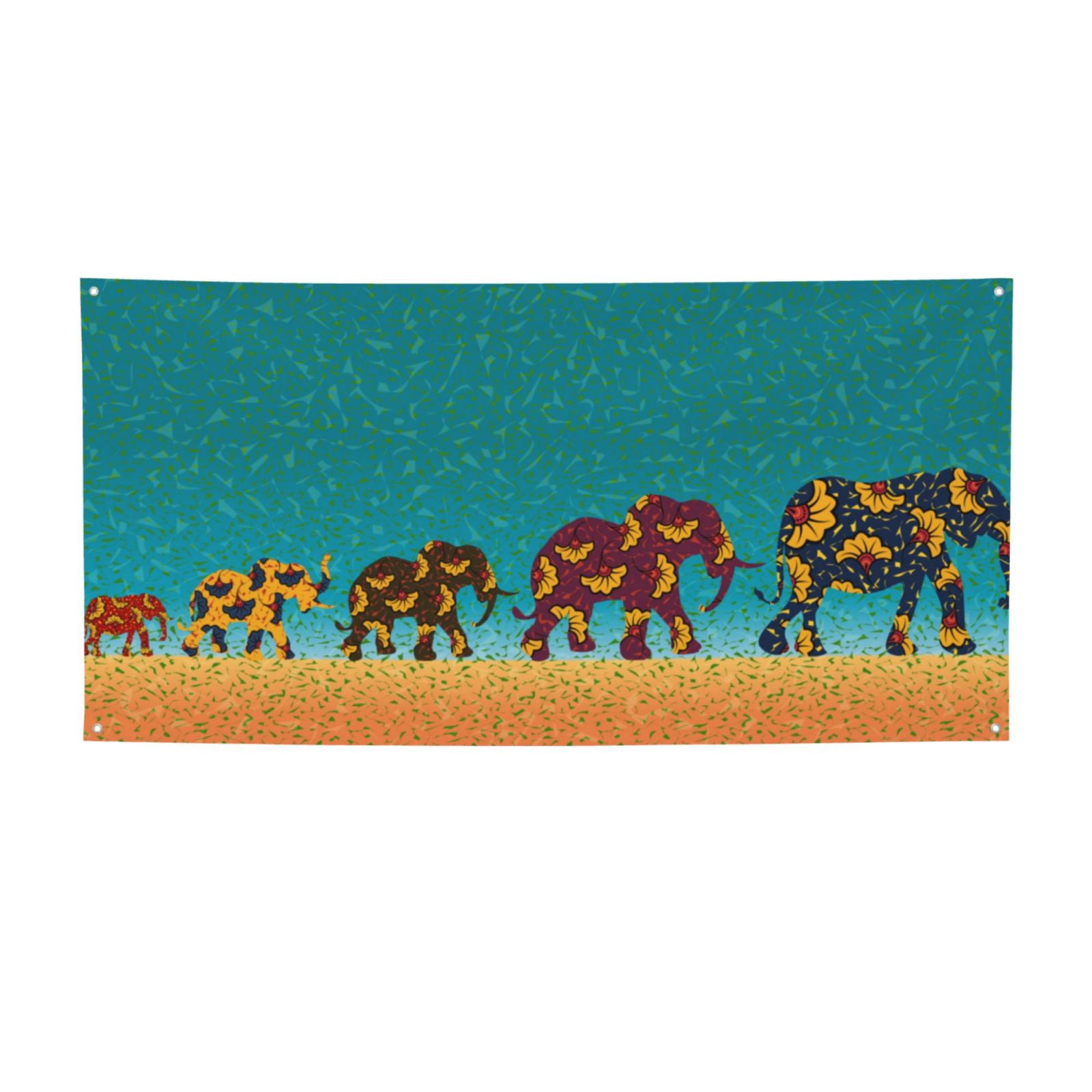 Sikiie Elephants Custom Banners and Signs Customize Outdoor ...