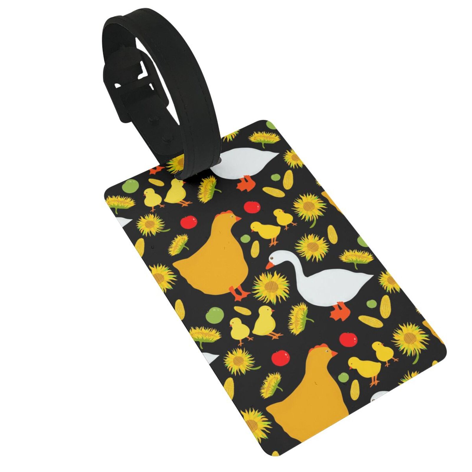 Sikiie Farm Goose Luggage Tags Privacy Cover ID Label Suitcase Tags ...