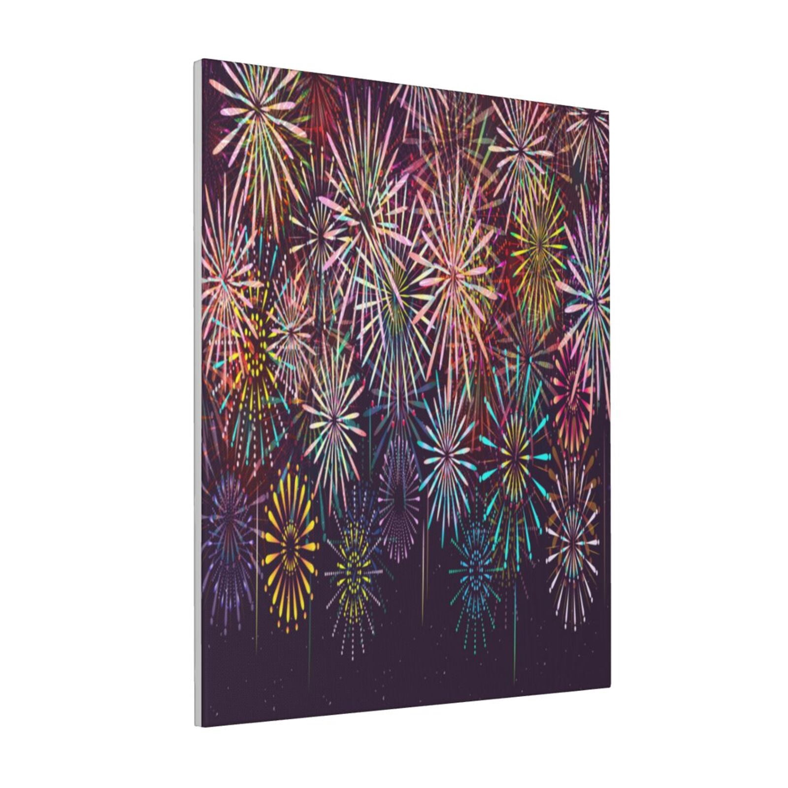 Sikiie Fireworks2 Print Canvas Decorative Hanging Painting, Anti ...