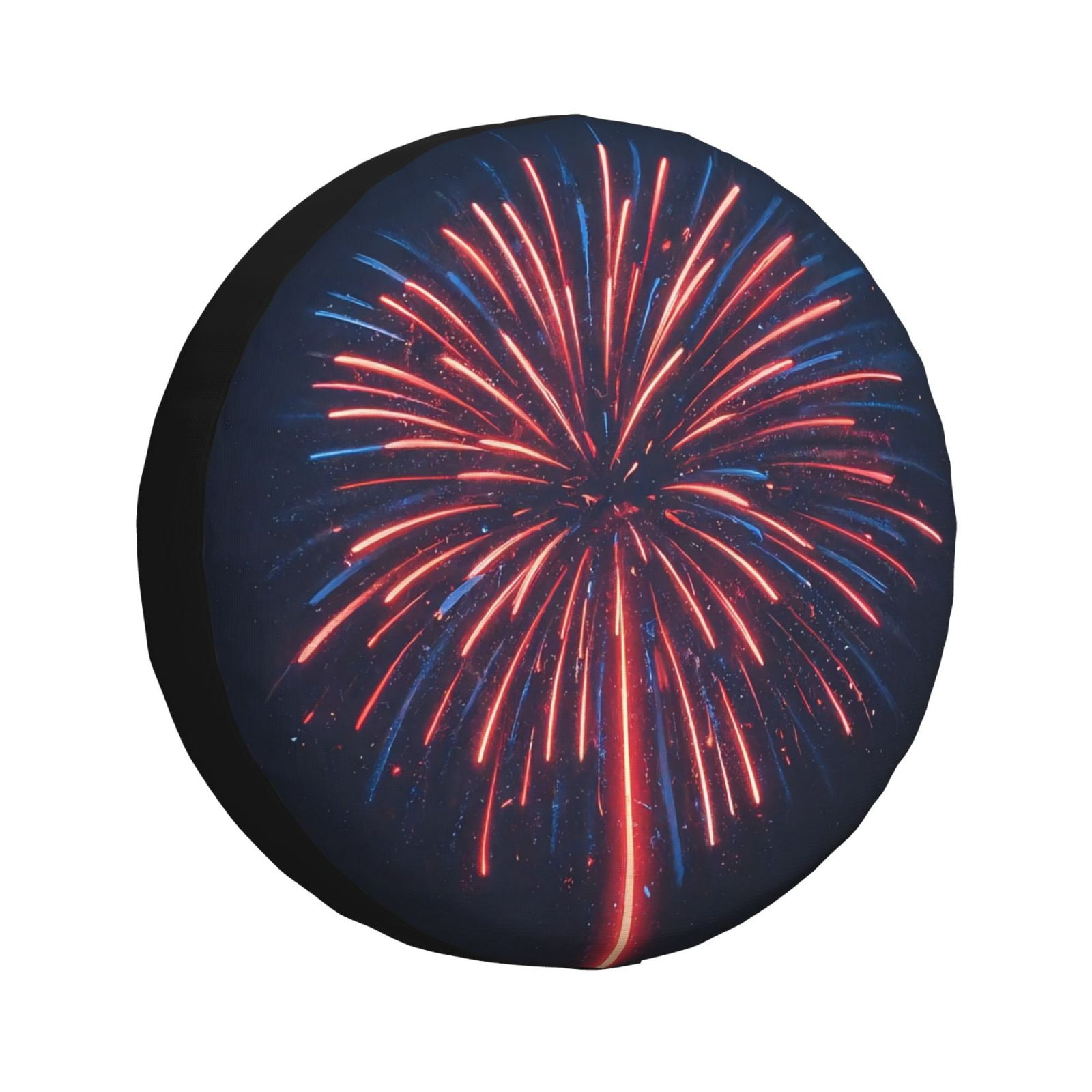 Sikiie Fireworks3 PVC Leather Spare Tire Wheel Cover Spare Tire Cover ...