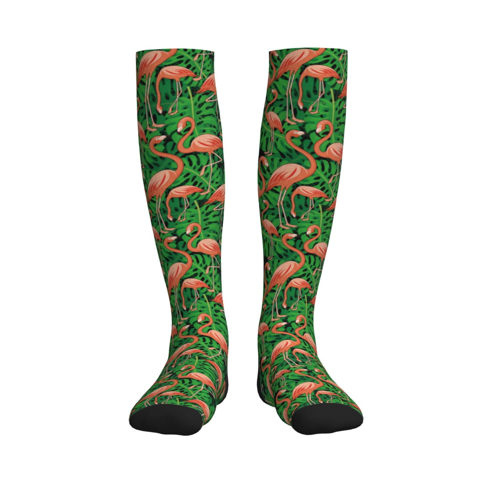 Sikiie Flamingo 1 Pairs Compression Socks for Men and Women 15-20 mmHg ...