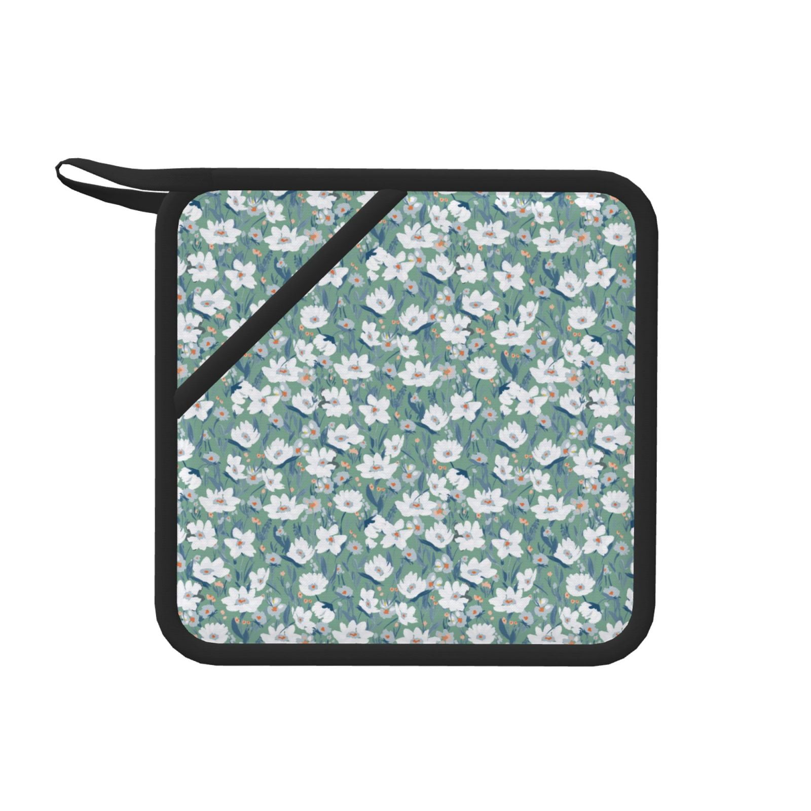 Sikiie Floral Pot Holders Kitchen Insulation Mats Heat Resistant Pot ...