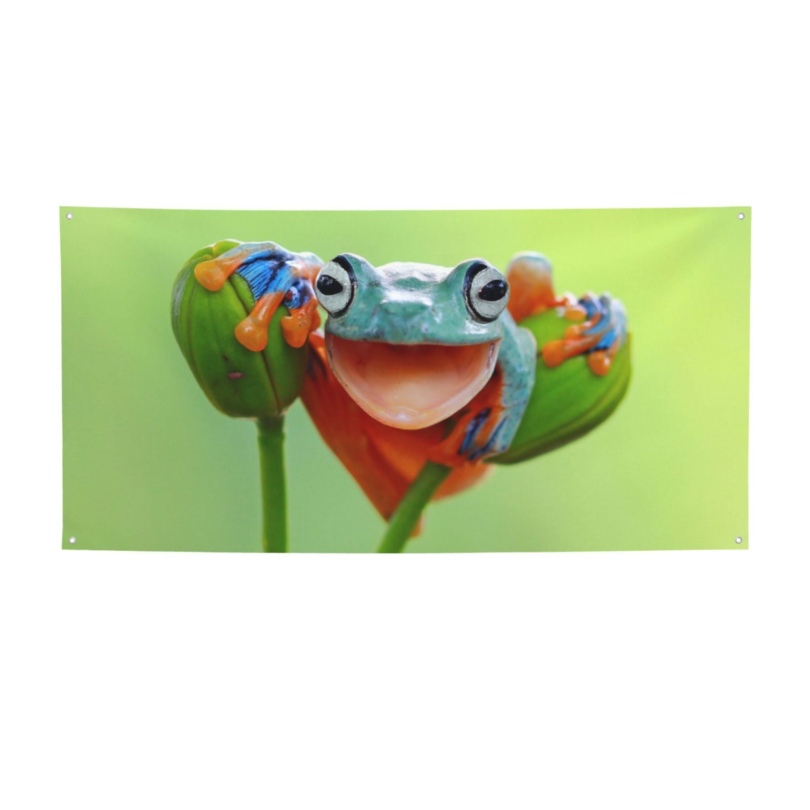 Sikiie Flying Frog On Branch Custom Banners and Signs Customize Outdoor ...