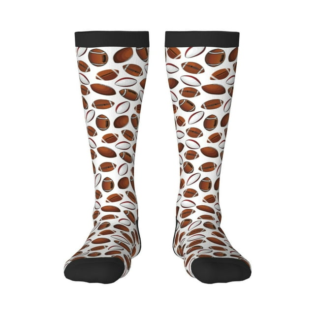 Sikiie Football Knee Socks, High Socks Long Stretchy Sock Women Knee ...