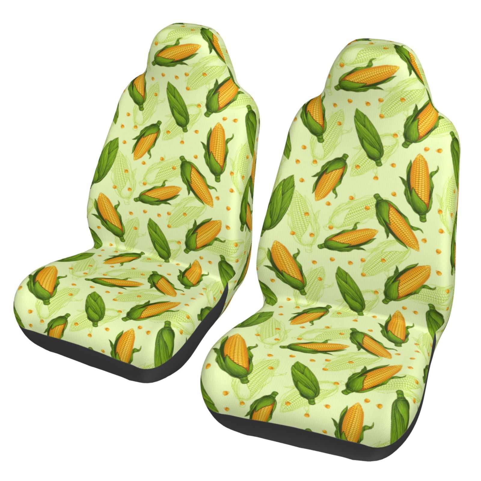 Sikiie Fresh Corn Car Seat Protector 2 Pack Car Seat Cushion Mat, Car ...