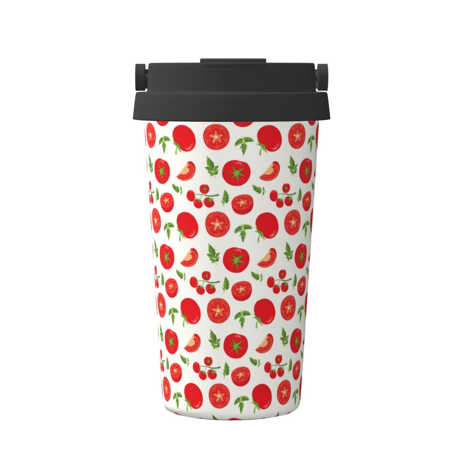Sikiie Fresh Red Tomato Coffee Mug Pobtable To Stainless Steel Coffee ...
