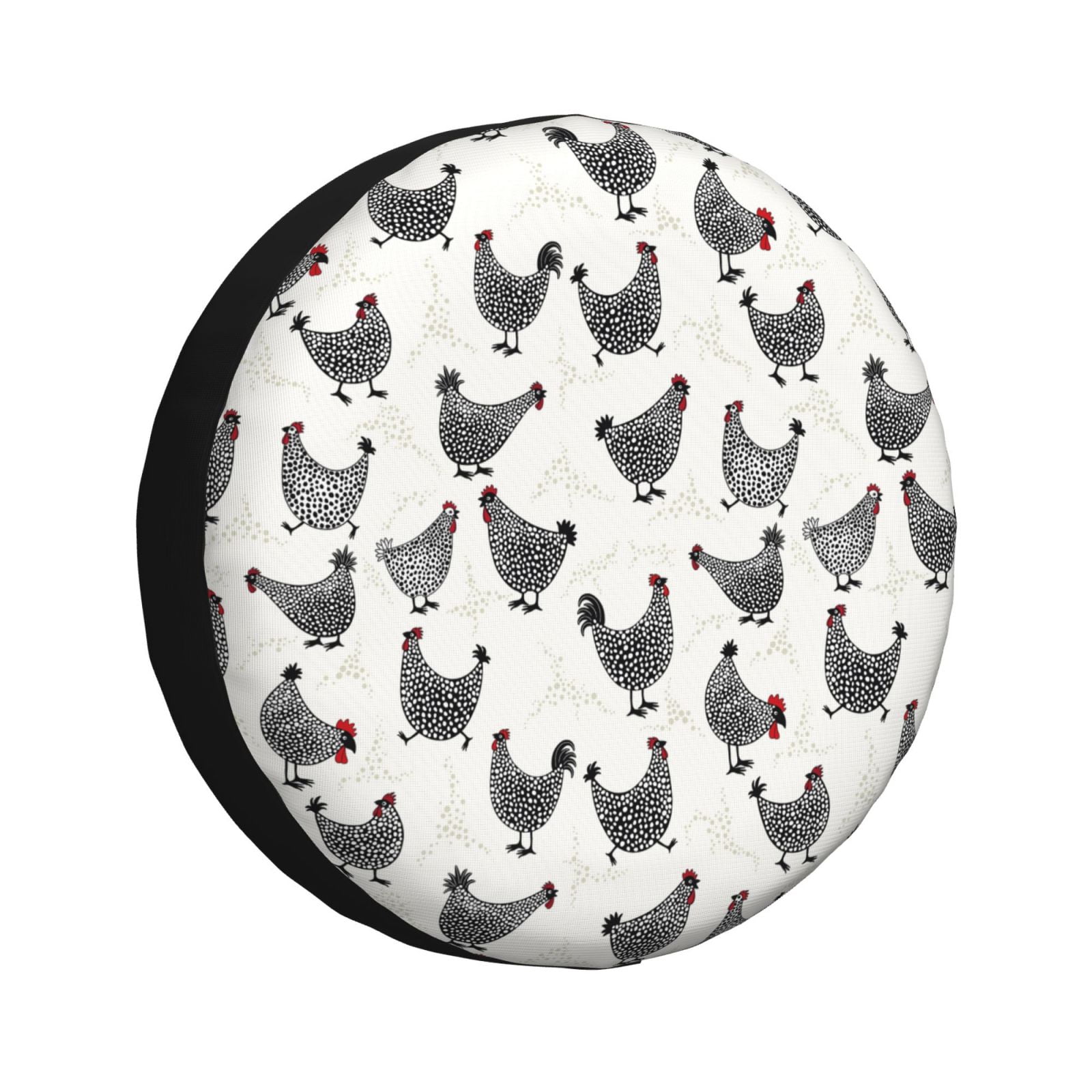 Sikiie Funny Chicken PVC Leather Spare Tire Wheel Cover Spare Tire ...