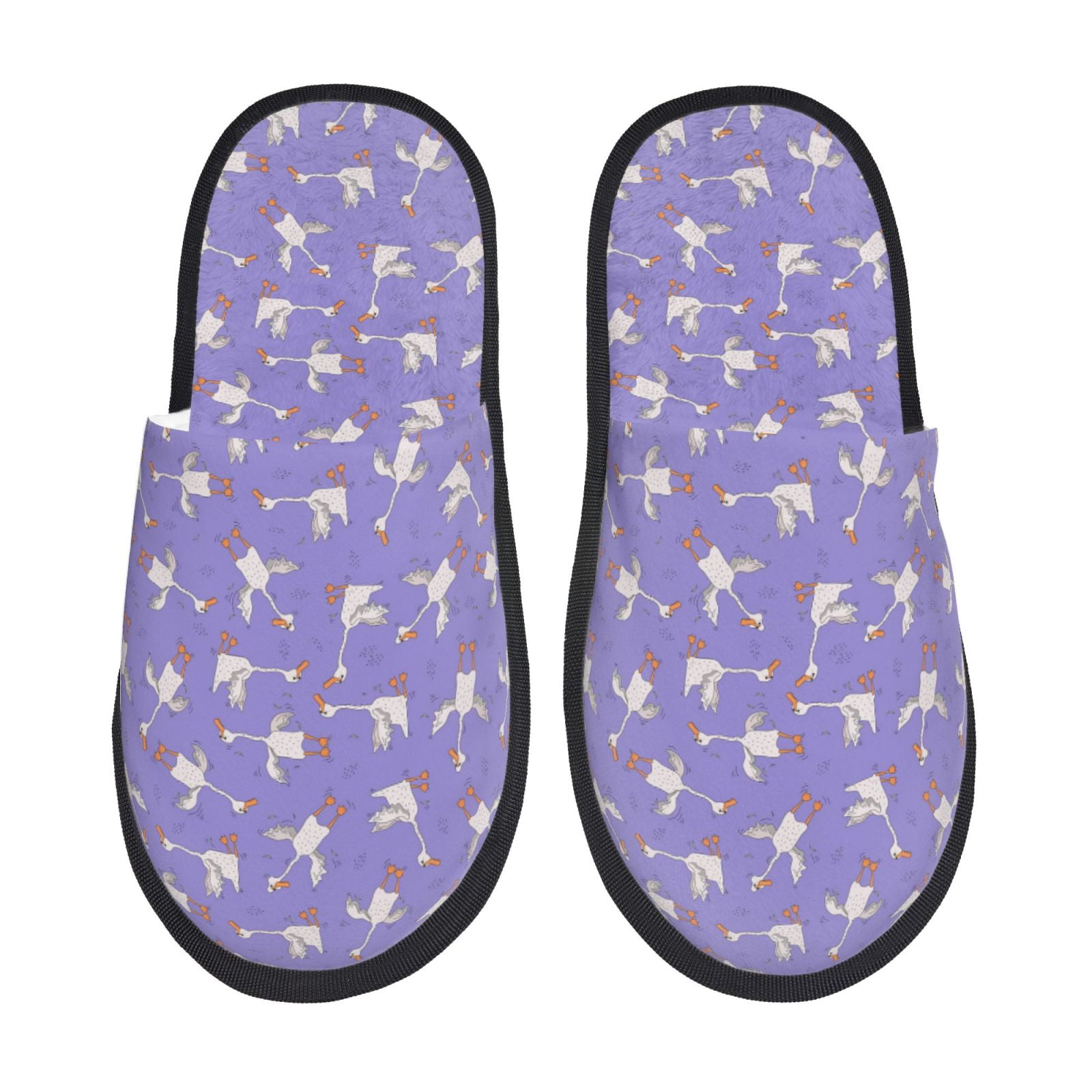 Sikiie Funny goose birds Print Slippers for women and Men, House Shoes ...