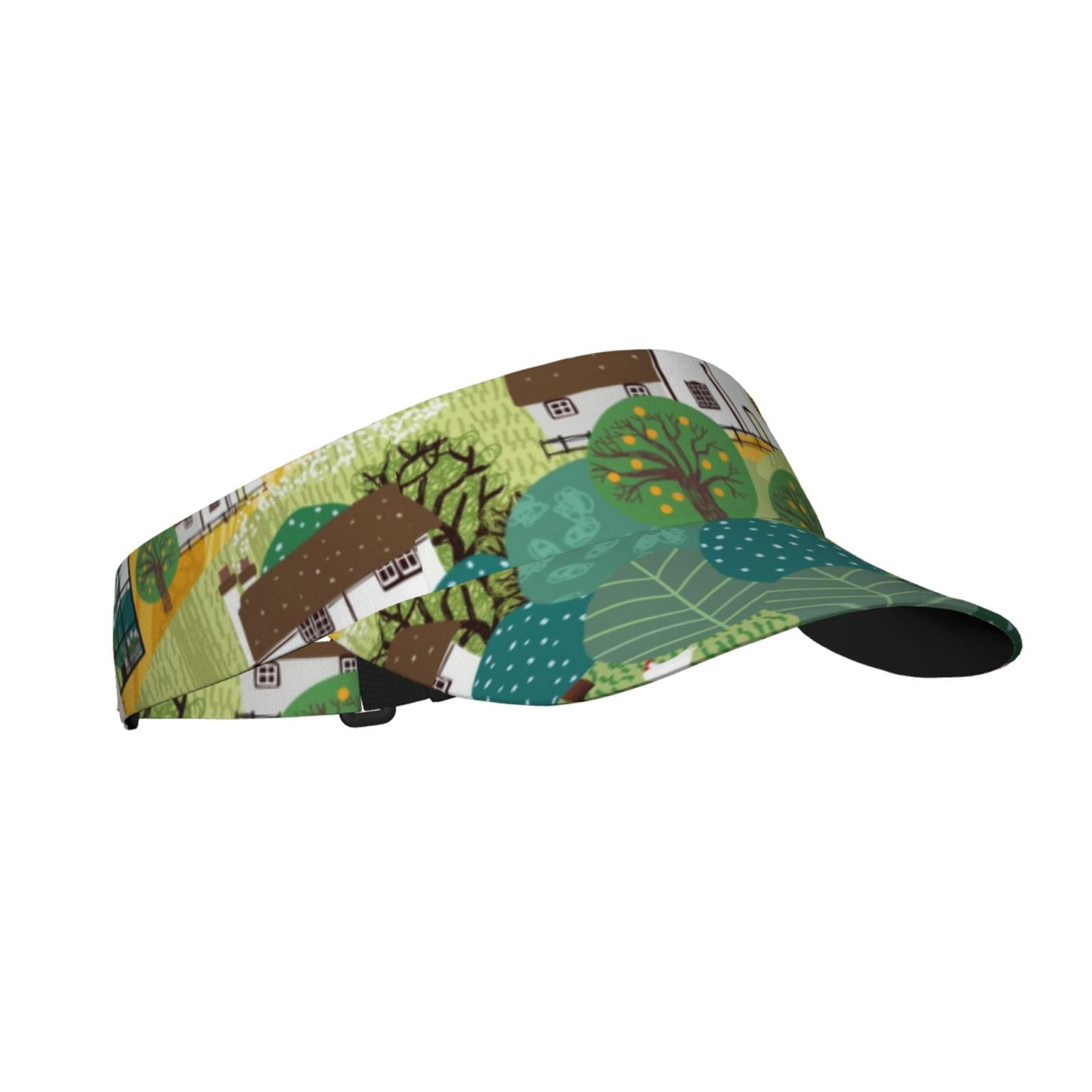 Sikiie Garden Farm Sun Visor Hat Adjustable Velcro Golf Visor Sports ...