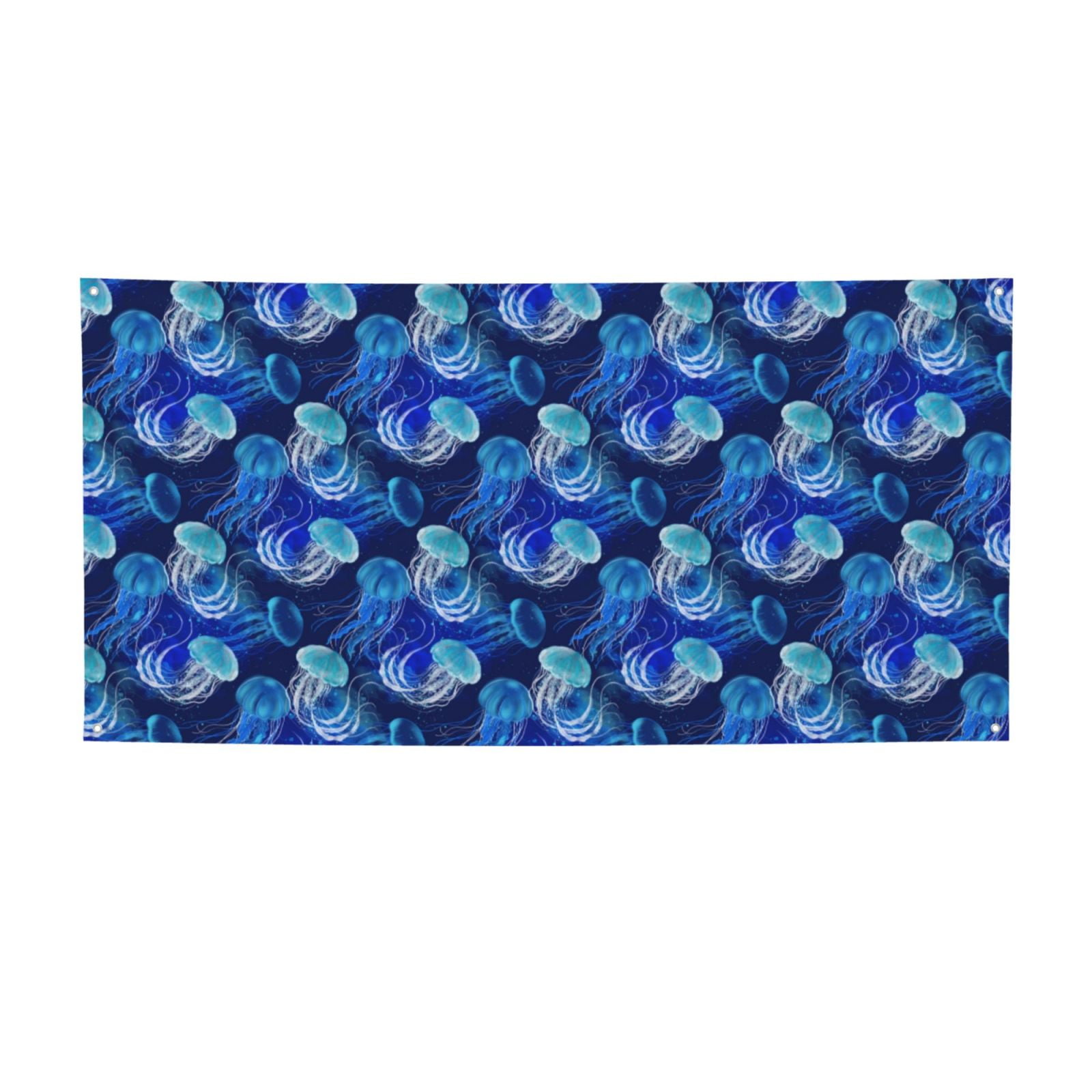 Sikiie Glowing Jellyfish Pattern Custom Banners and Signs Customize ...