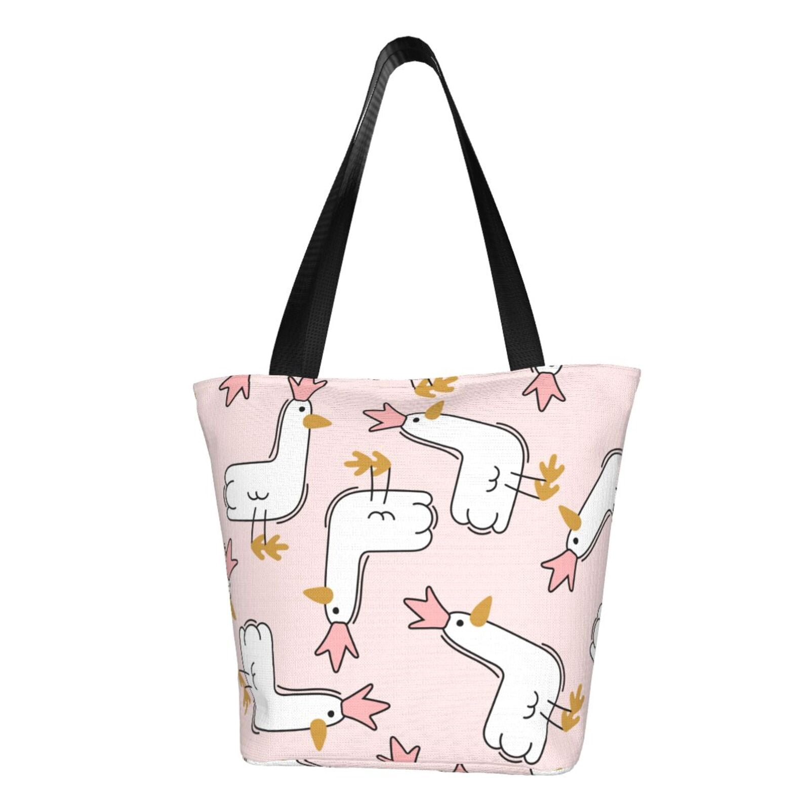 Sikiie Goose Queen Shoulder Bag Casual Hobo Crossbody Tote Bag for ...