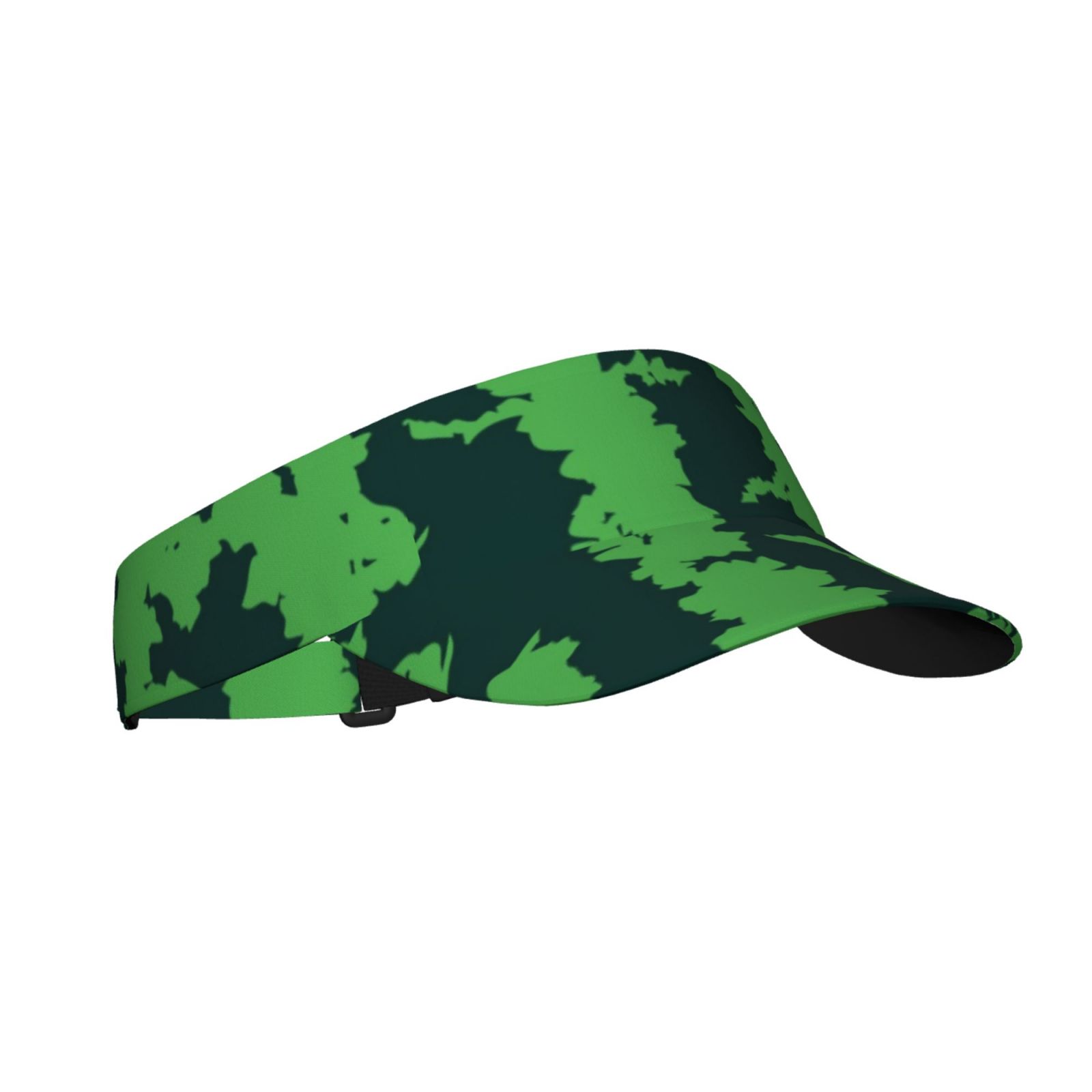 Sikiie Green Stripes Of Watermelon Sun Visor Hat Adjustable Velcro Golf ...