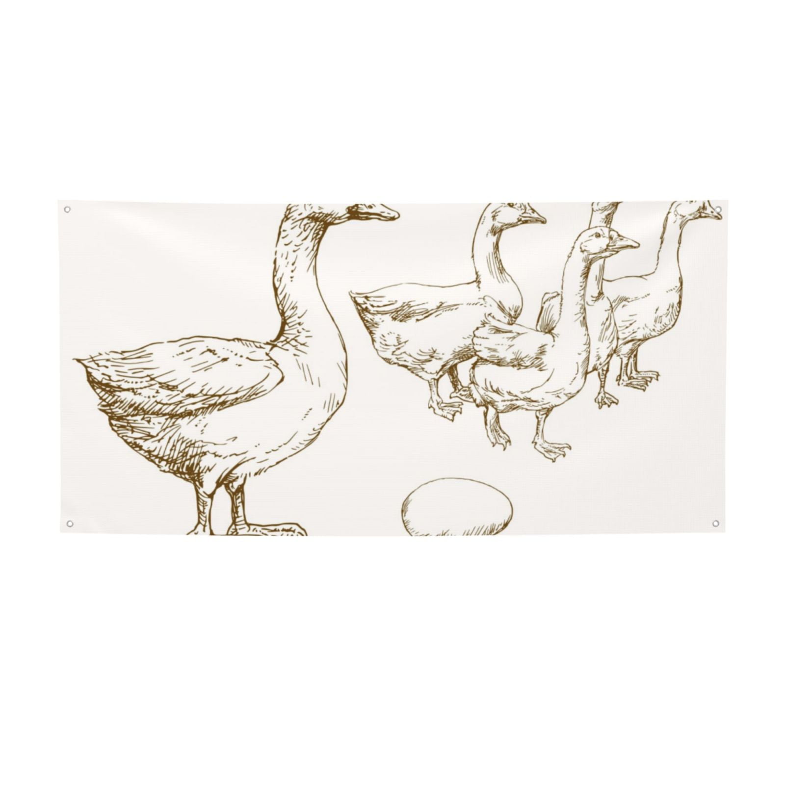 Sikiie Hand Drawn Goose Custom Banners and Signs Customize Outdoor ...