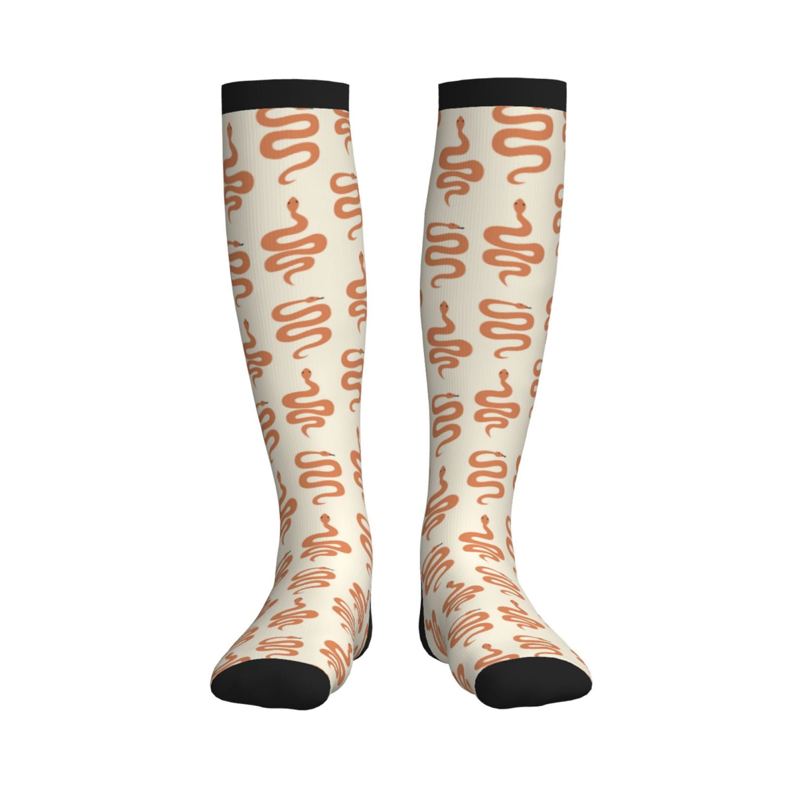 Sikiie Hand Drawn Snake 1 Pairs Compression Socks for Men and Women 15 ...