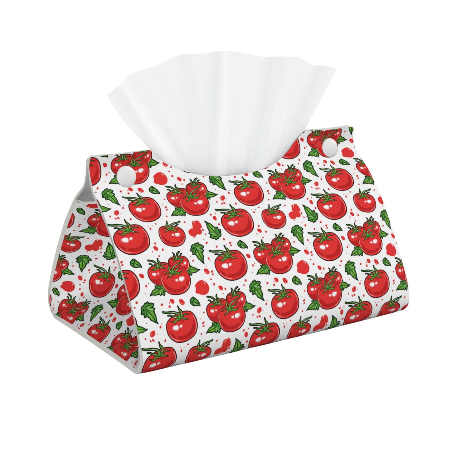 Sikiie Hand Drawn Tomatoes Leather Tissue Box Cover Rectangle, Long ...
