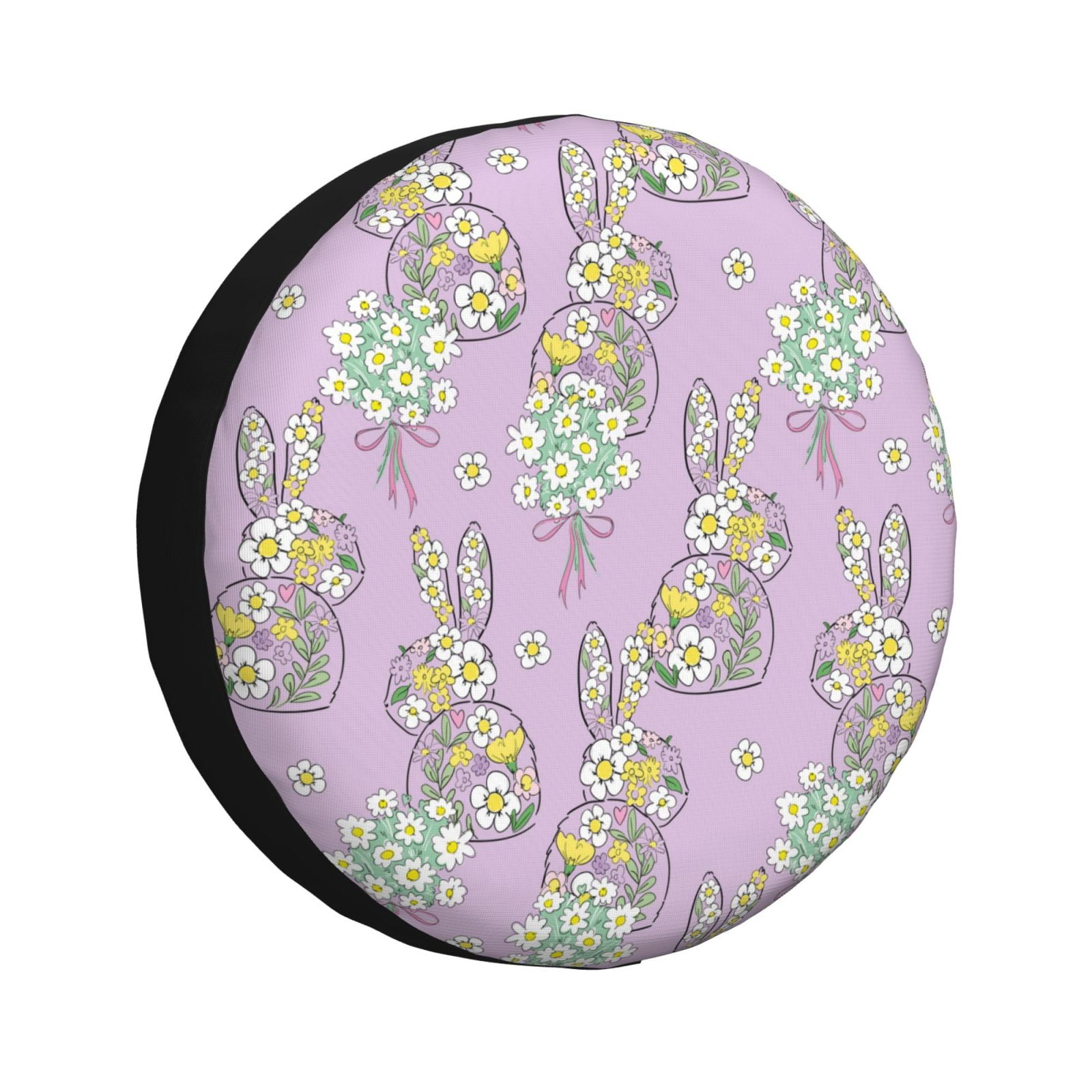 Sikiie Hand drawn bunny Tire Cover Wheel Protectors Tyre Covers ...