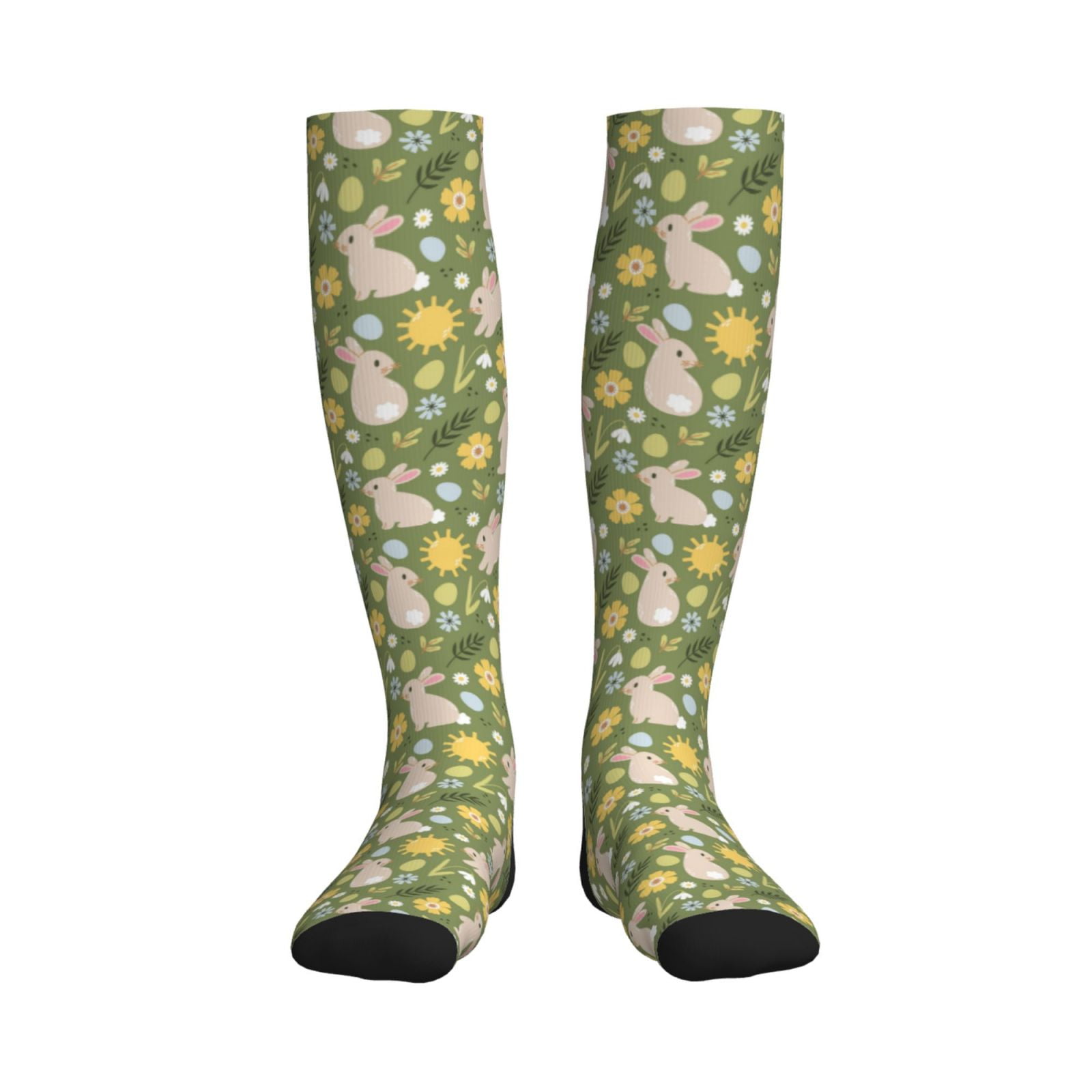 Sikiie Happy Easter 1 Pairs Compression Socks for Men and Women 15-20 ...