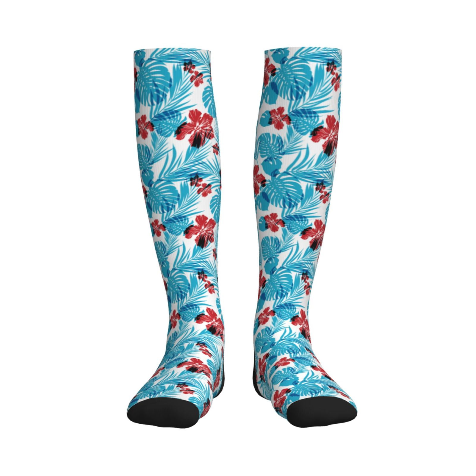 Sikiie Hawaiian Style 1 Pairs Compression Socks for Men and Women 15-20 ...