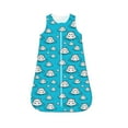Sikiie Hippo In Water Head Baby Sleep Sack, Baby Sleeping Bag with Two ...