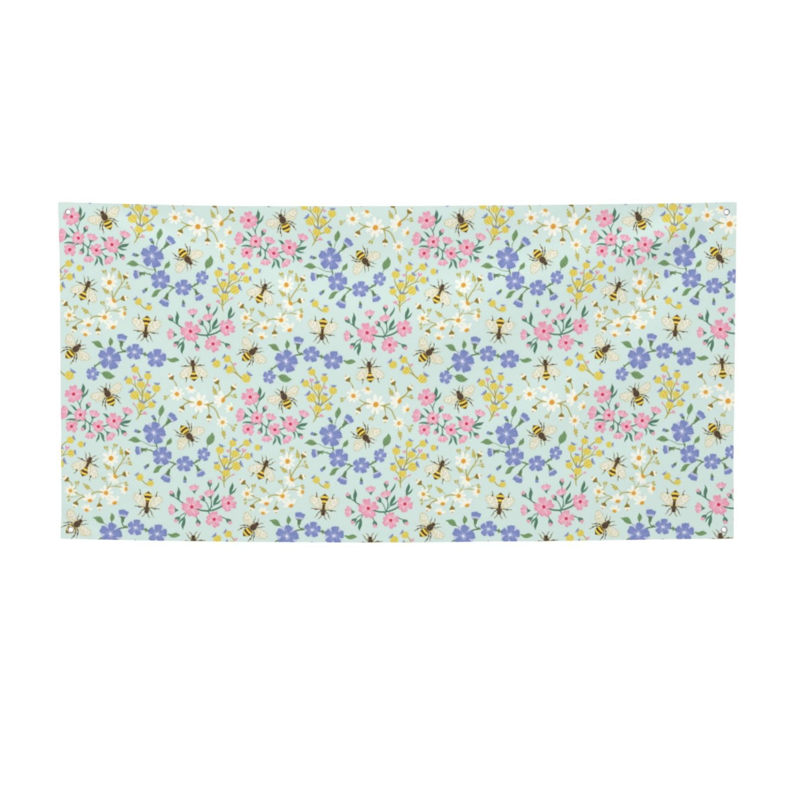 Sikiie Honey Bees And Flowers Custom Banners and Signs Customize ...