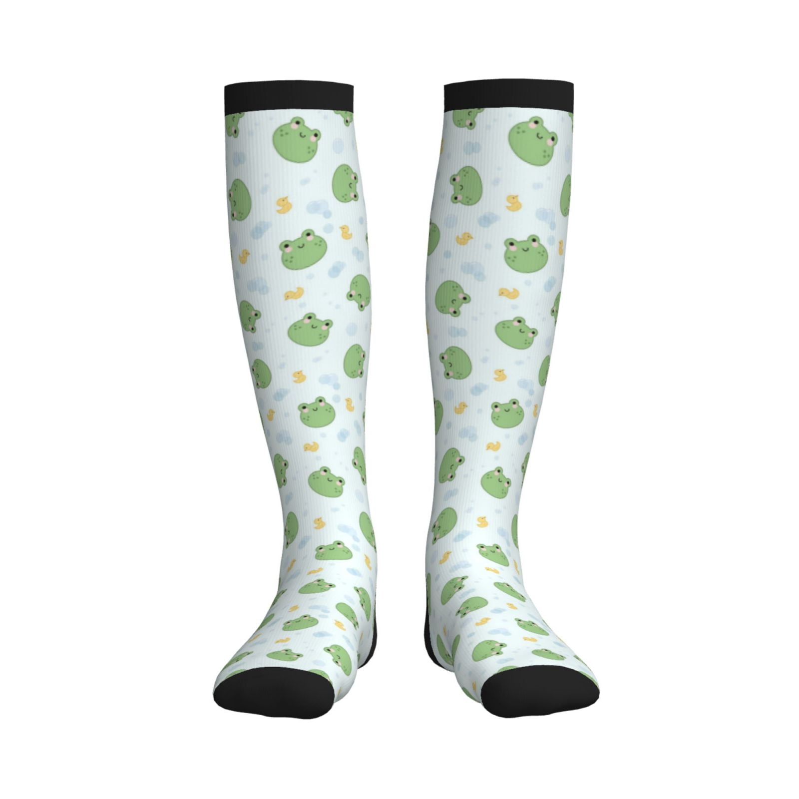 Sikiie Kawaii Frogs 1 Pairs Compression Socks for Men and Women 15-20 ...