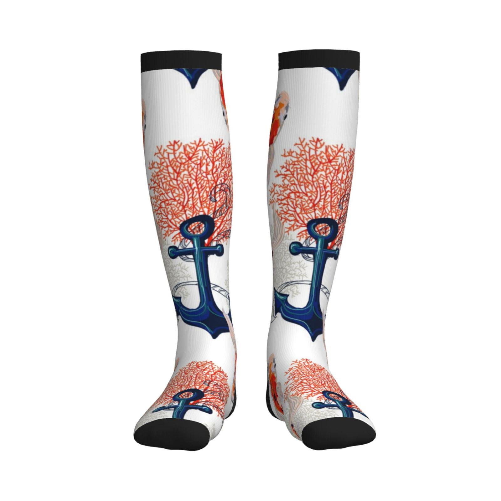 Sikiie Koi Fish And Corals 1 Pairs Compression Socks for Men and Women ...