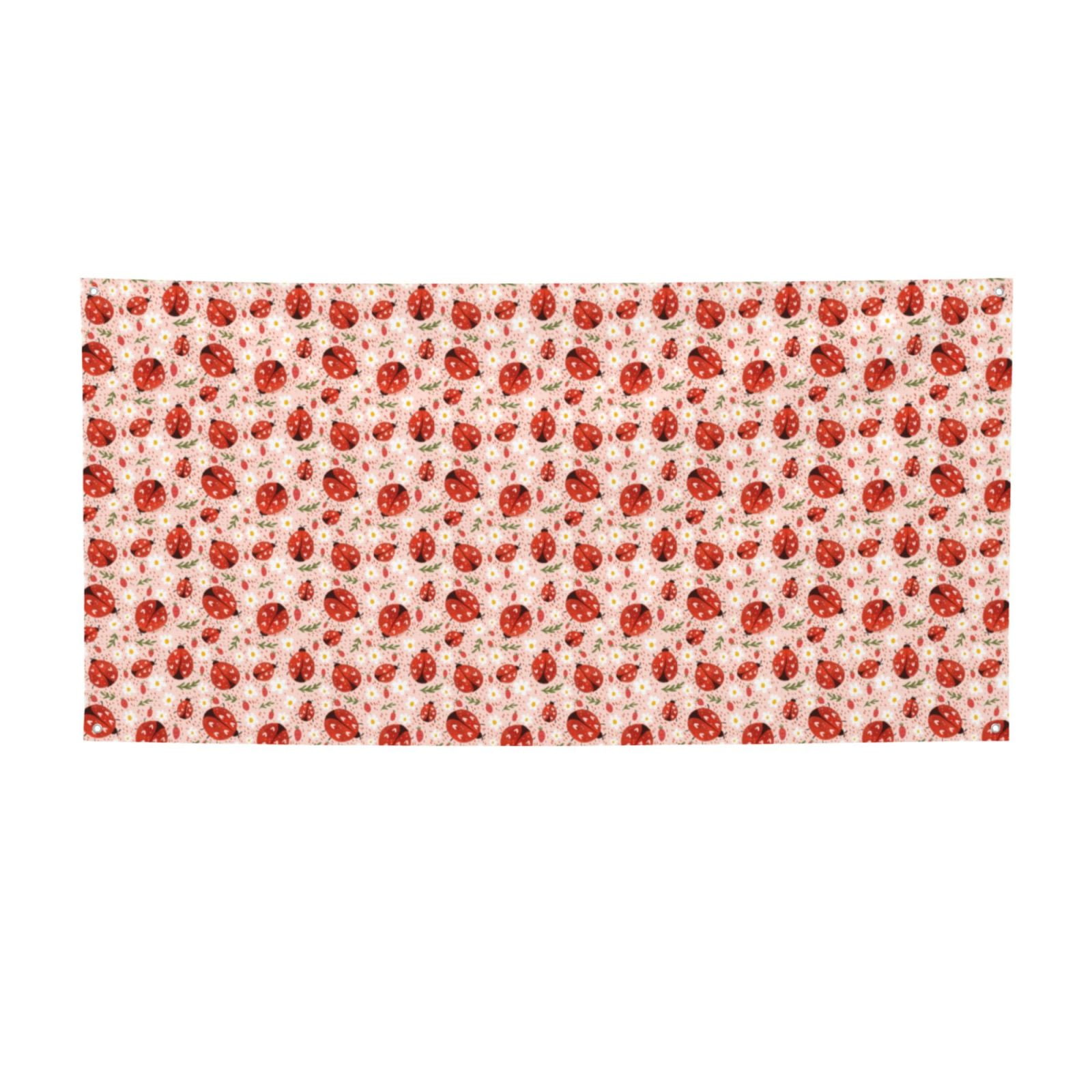 Sikiie Ladybugs With Heart Spots Custom Banners and Signs Customize ...