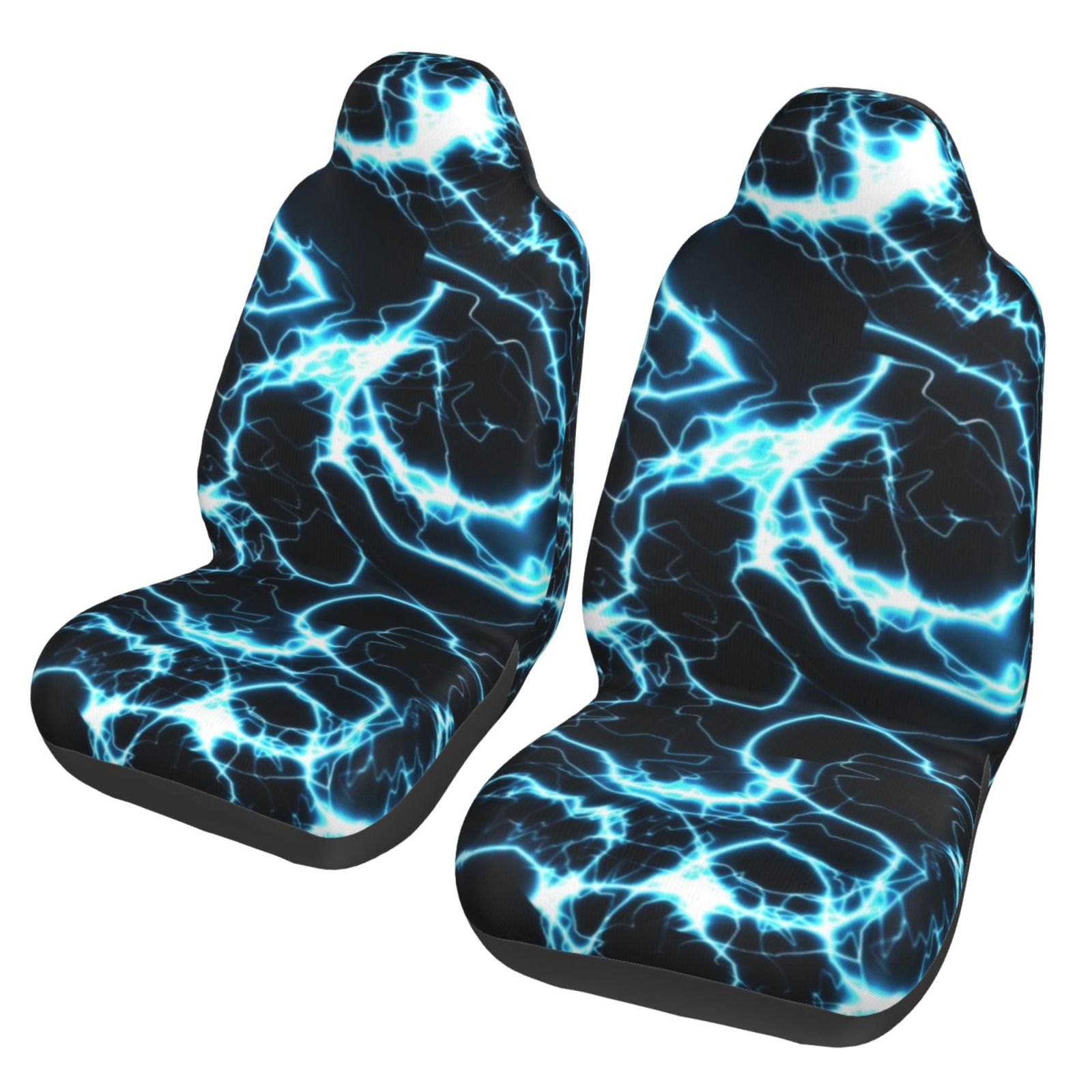 Sikiie Lightning Car Seat Protector 2 Pack Car Seat Cushion Mat, Car ...