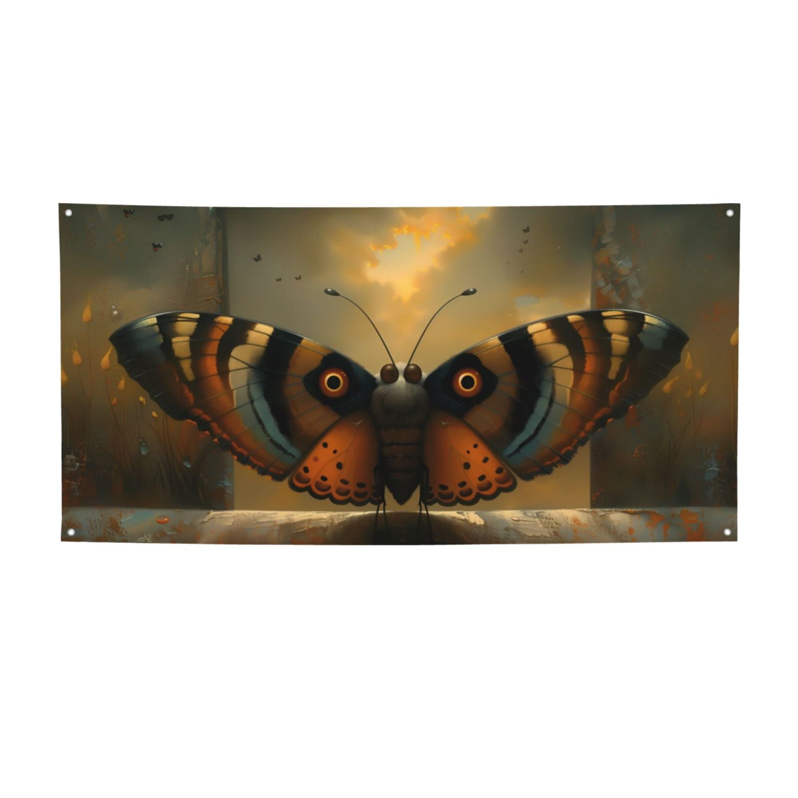Sikiie Majestic Butterfly Sunset Custom Banners and Signs Customize ...