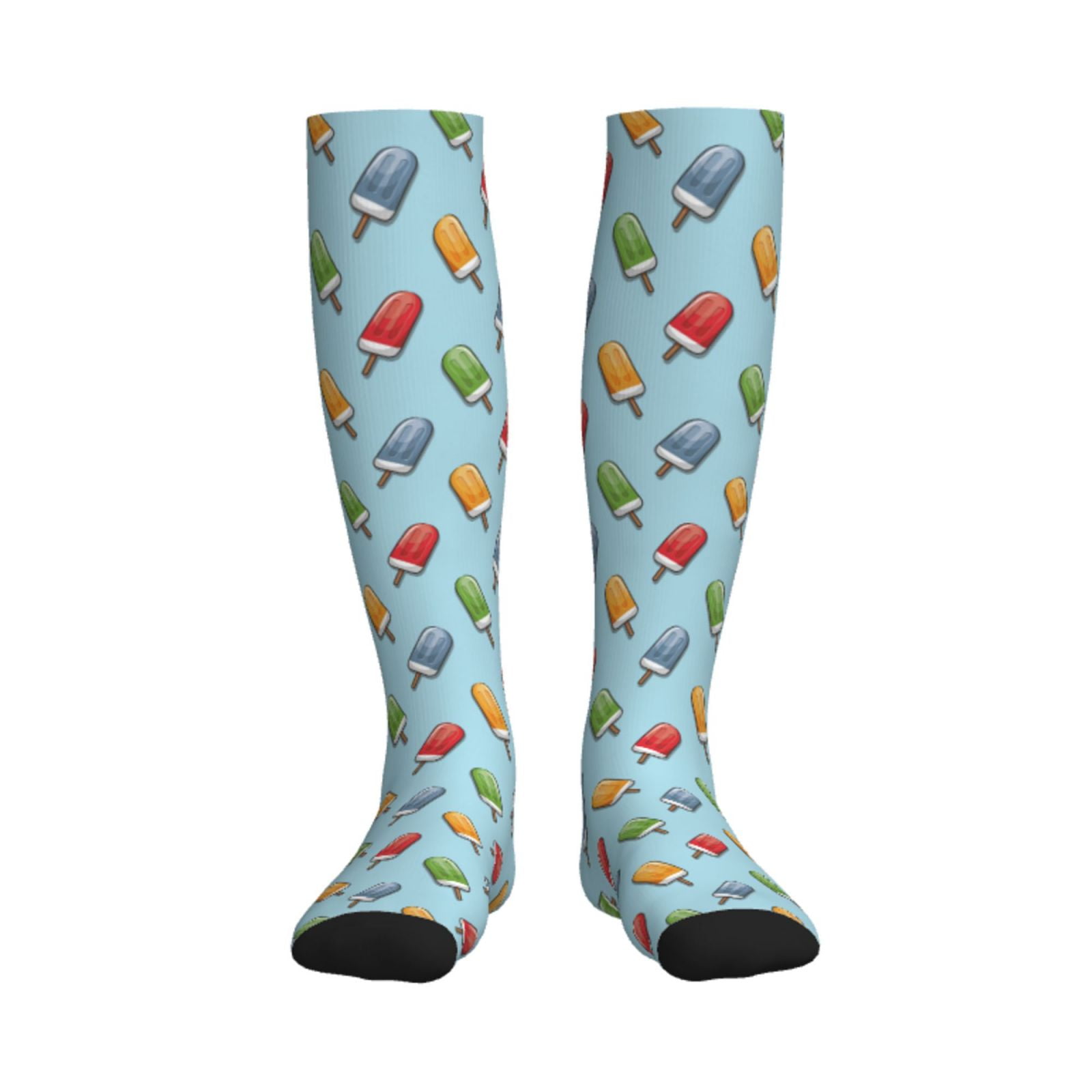 Sikiie Modern Ice Cream 1 Pairs Compression Socks for Men and Women 15 ...