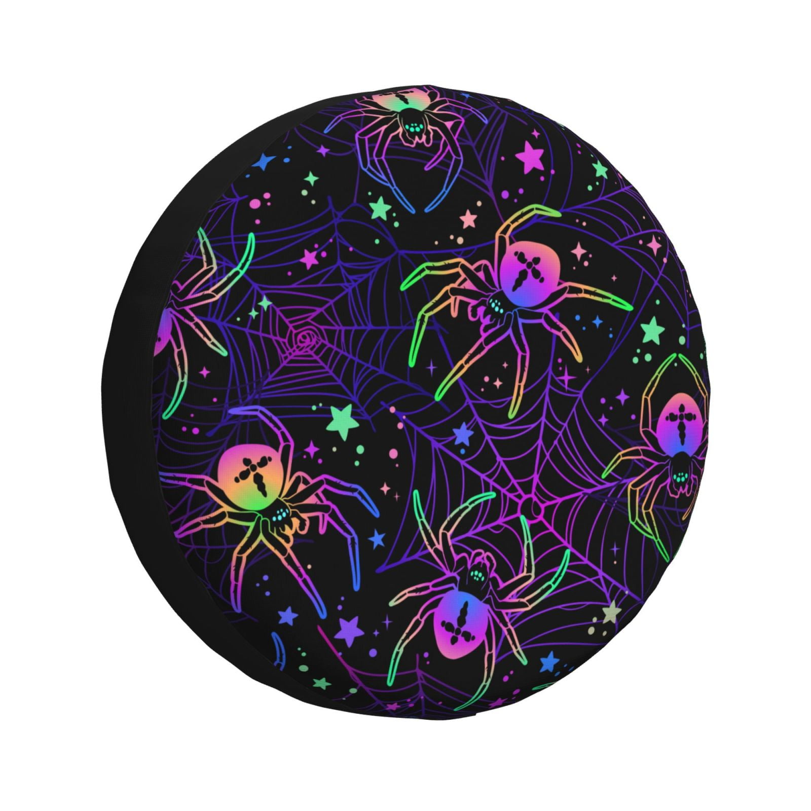 Sikiie Multi-colored Spiders PVC Leather Spare Tire Wheel Cover Spare ...